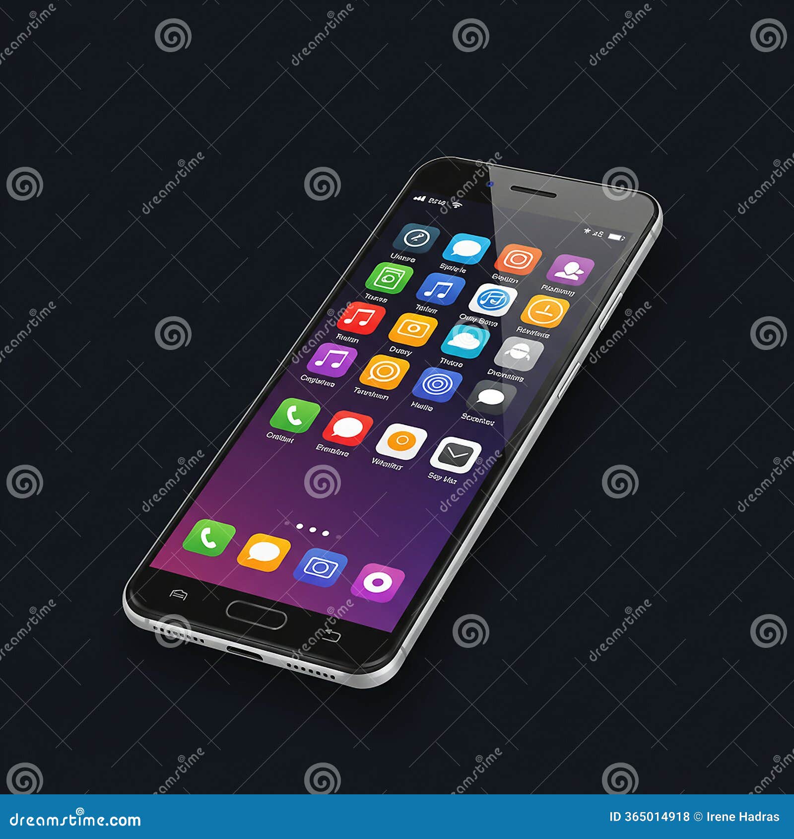 A Colorful Array Of Emojis And Symbols On A Yellow Background. Central ...