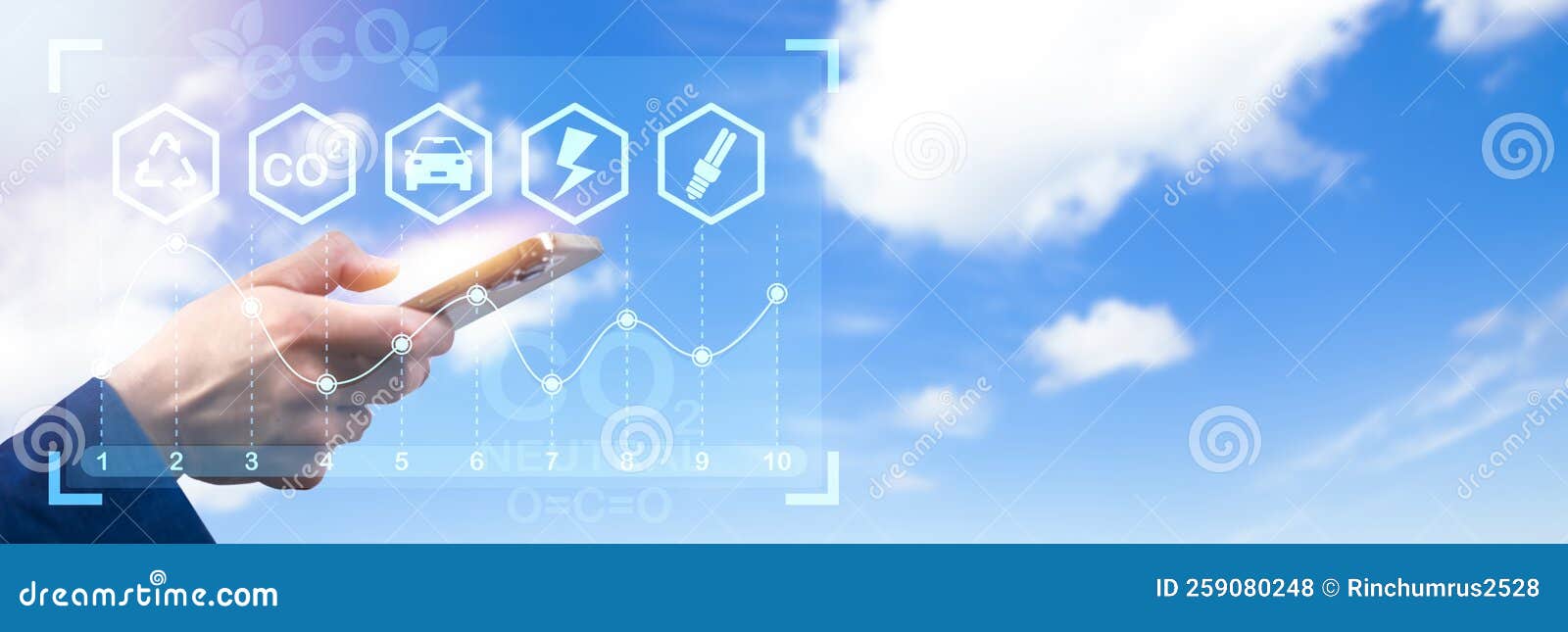 Smartphone with Energy Worker Interface, Sustainable Development with ...