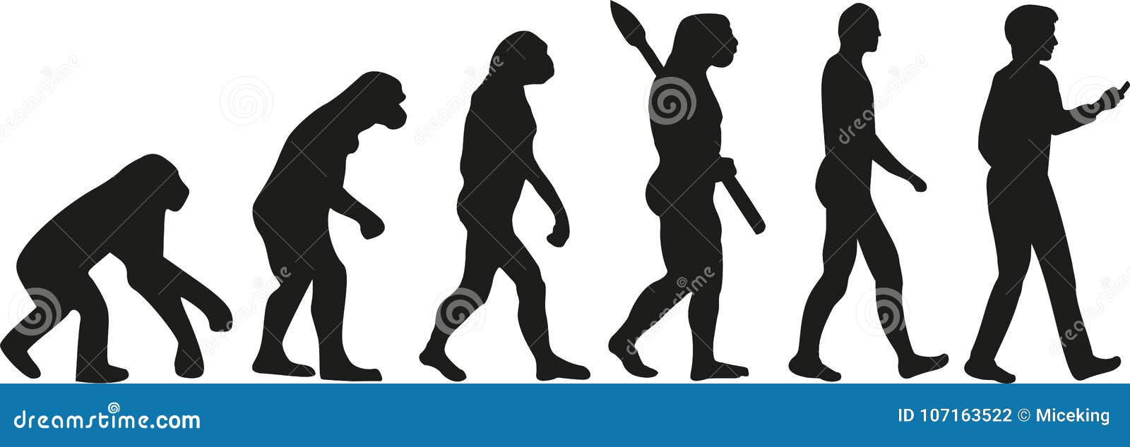 Smartphone Evolution Vector Stock Vector - Illustration of smartphone ...
