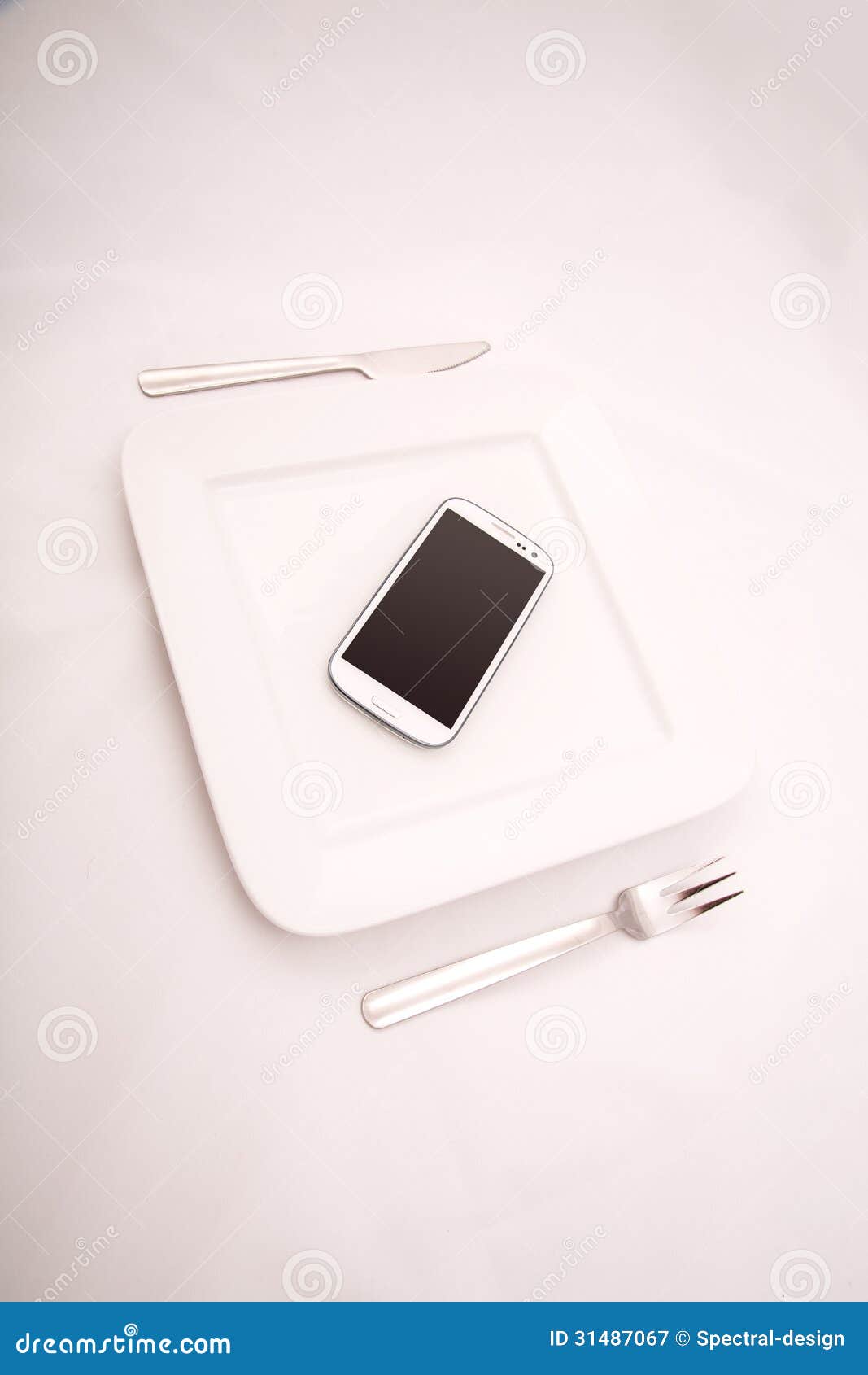 Smartphone Food stock image. Image of cell, nutrition - 31487067