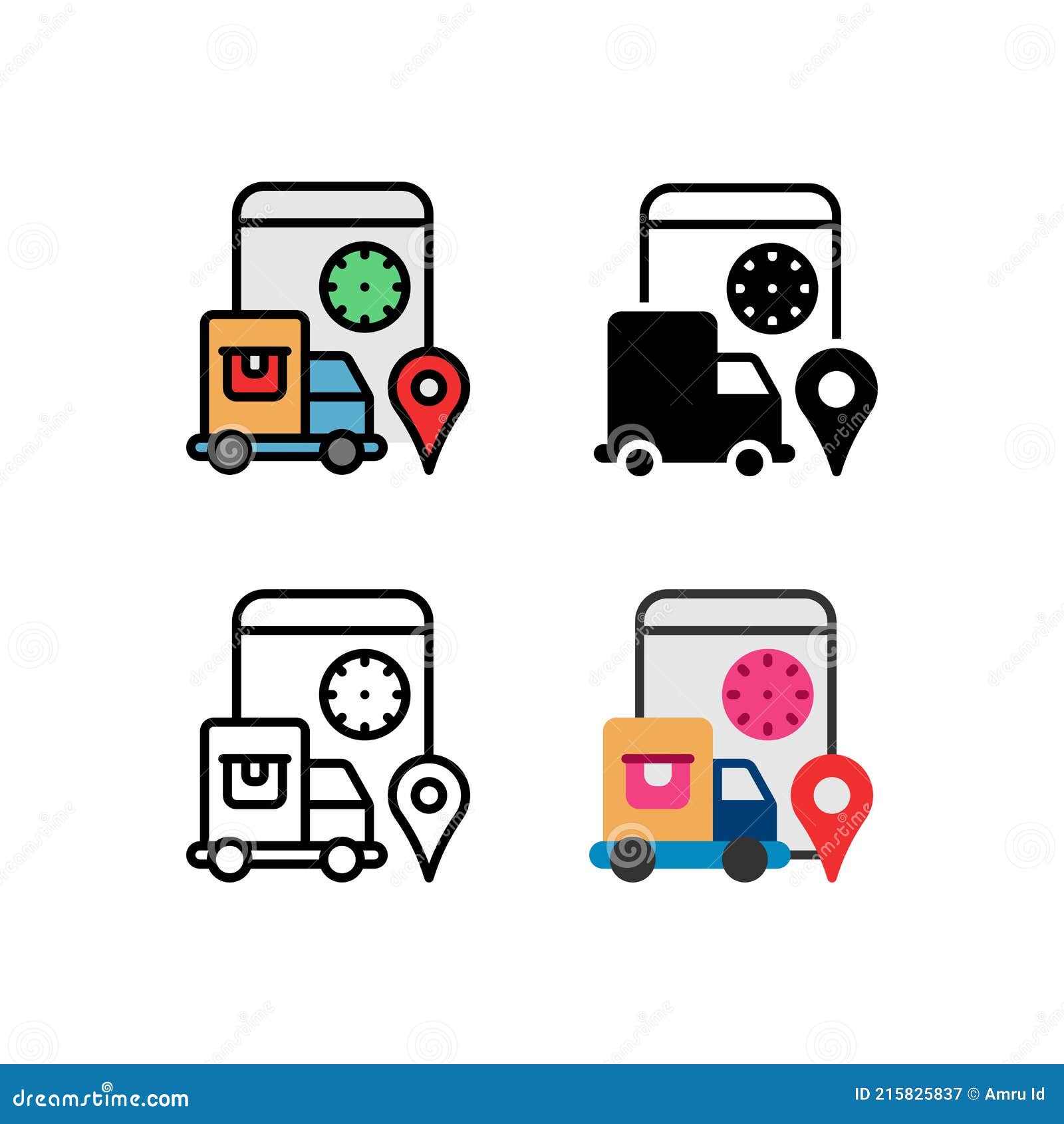 Smartphone Function As Delivery Express Tracking Icon, Logo, and ...