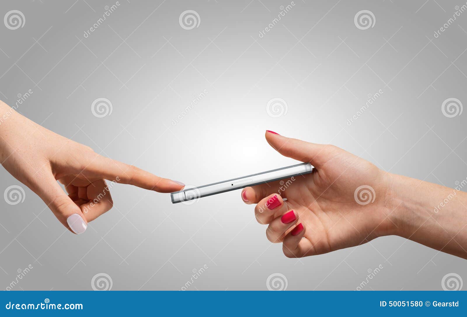 Smartphone in hand stock photo. Image of input, hand - 50051580
