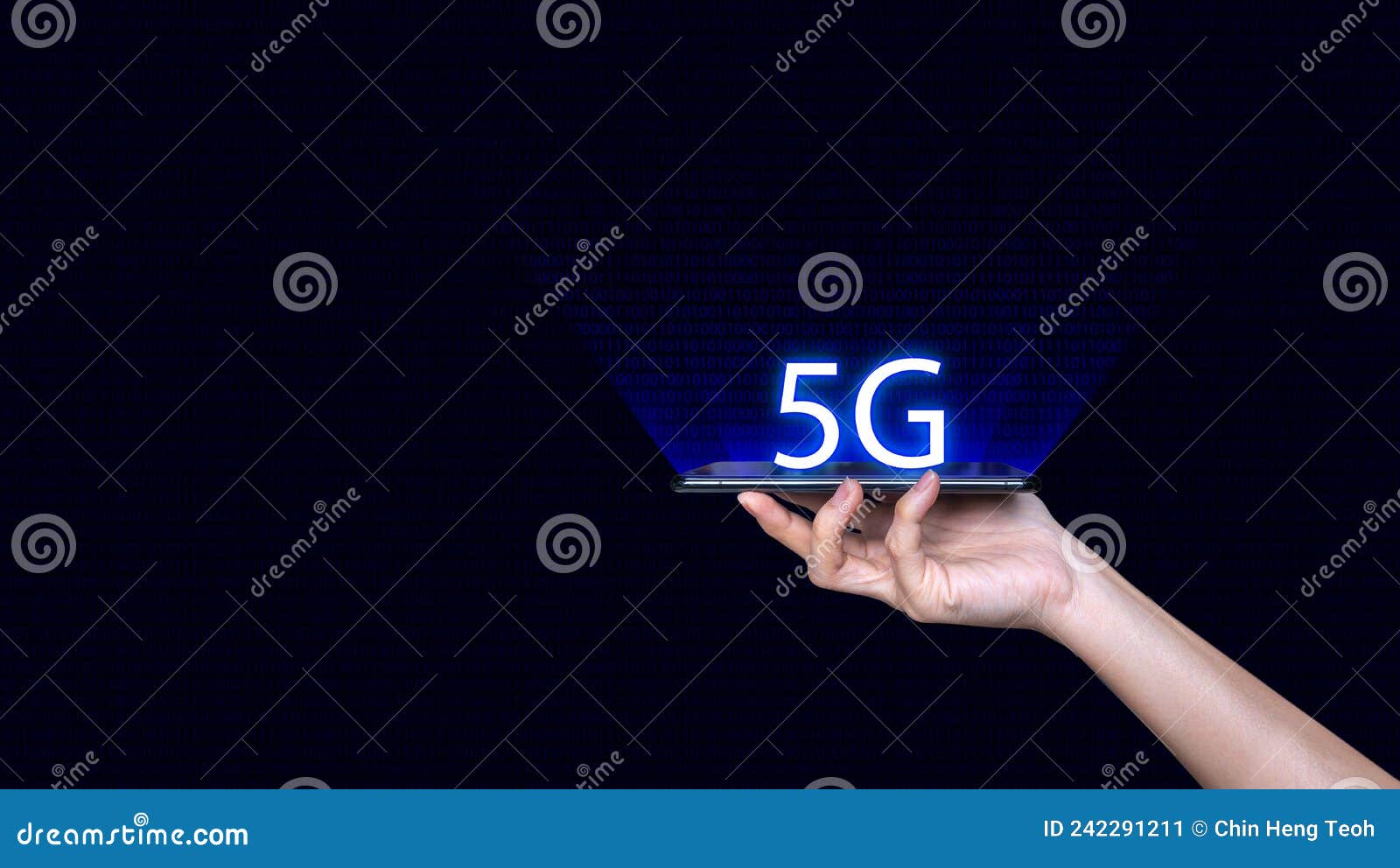 Smartphone in Hand and 5G Network Wireless Systems Wireless Devices ...