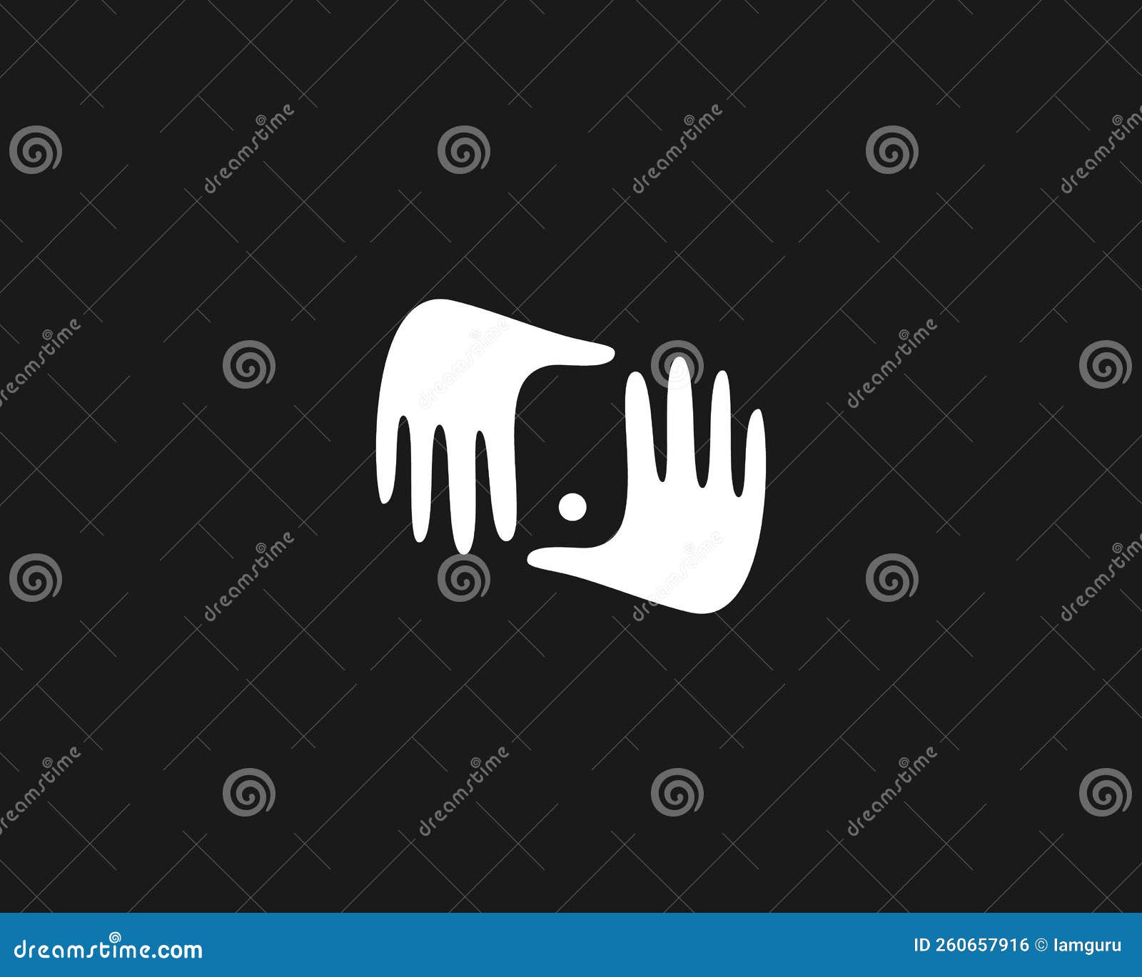 Smartphone in Hands Logo. Creative Gadget Device App Logotype. Mobile ...