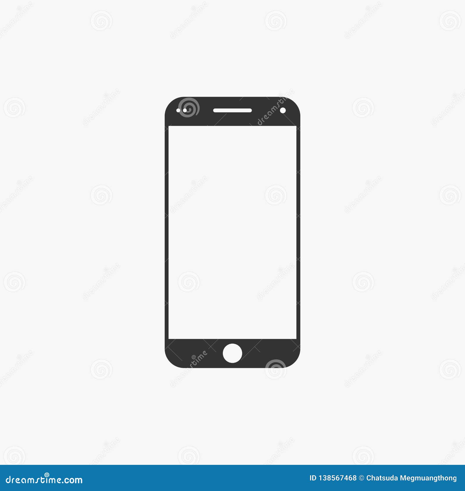 Smartphone-Ikone, Mobile, Telefon, Kontakt Vektor Abbildung ...