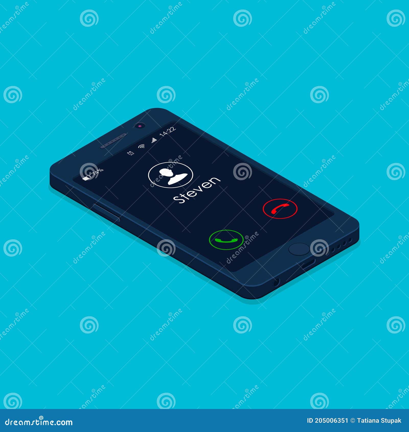 Modern Telephone Vector Icon Or Logo | CartoonDealer.com #159685465