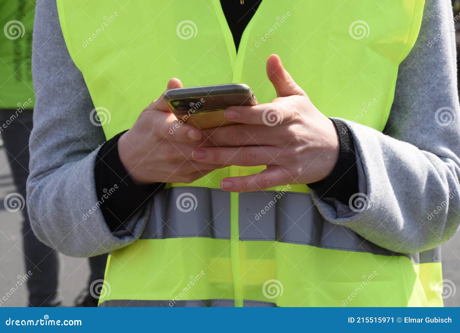 Smartphone in Job and Business Stock Image - Image of employees ...