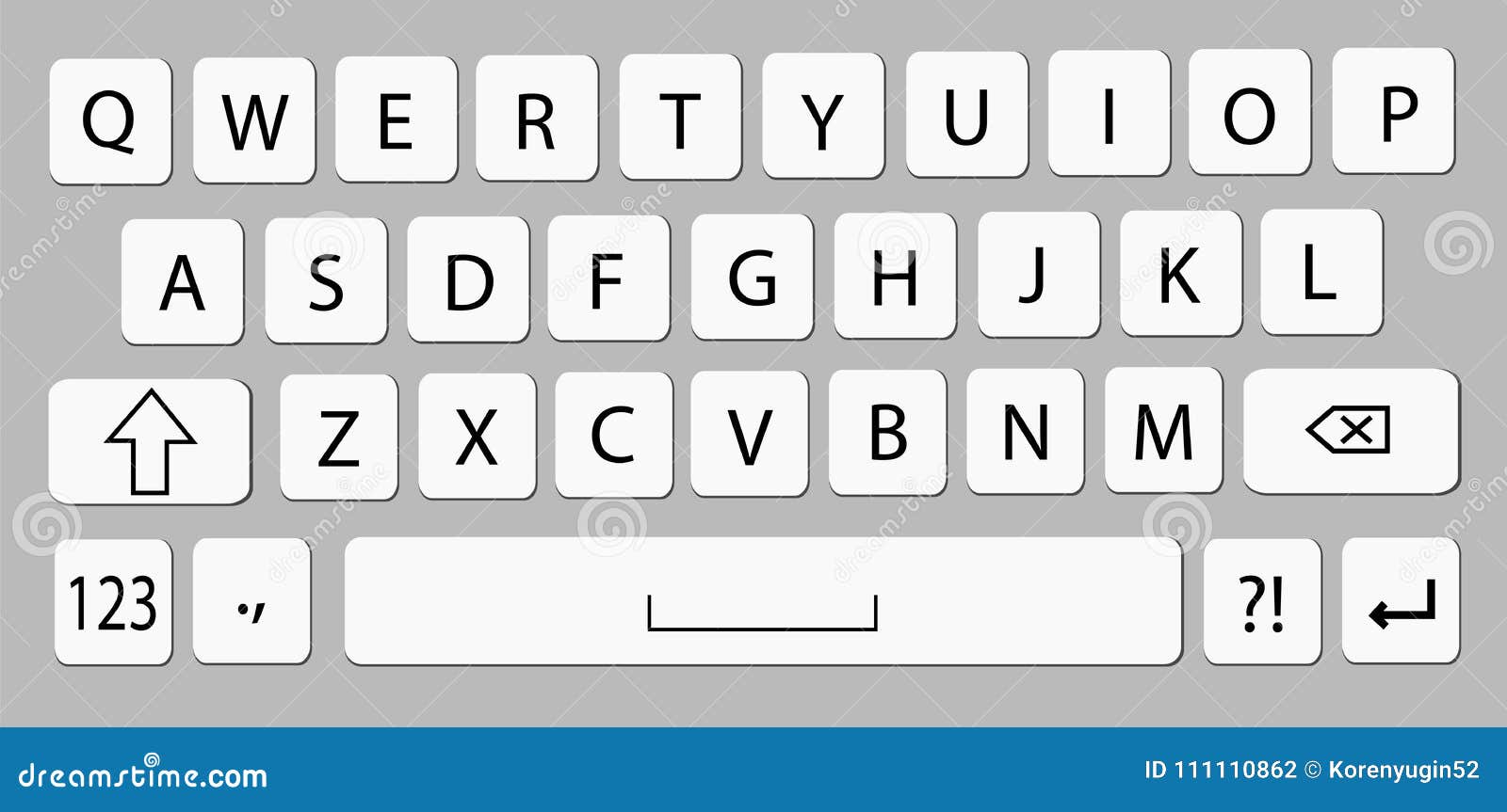 Smartphone Keyboard, Mobile Phone Keypad Vector Mockup. Keyboard Stock ... Smartphone Keyboard, Mobile Phone Keypad Vector Mockup. Keyboard Stock ...