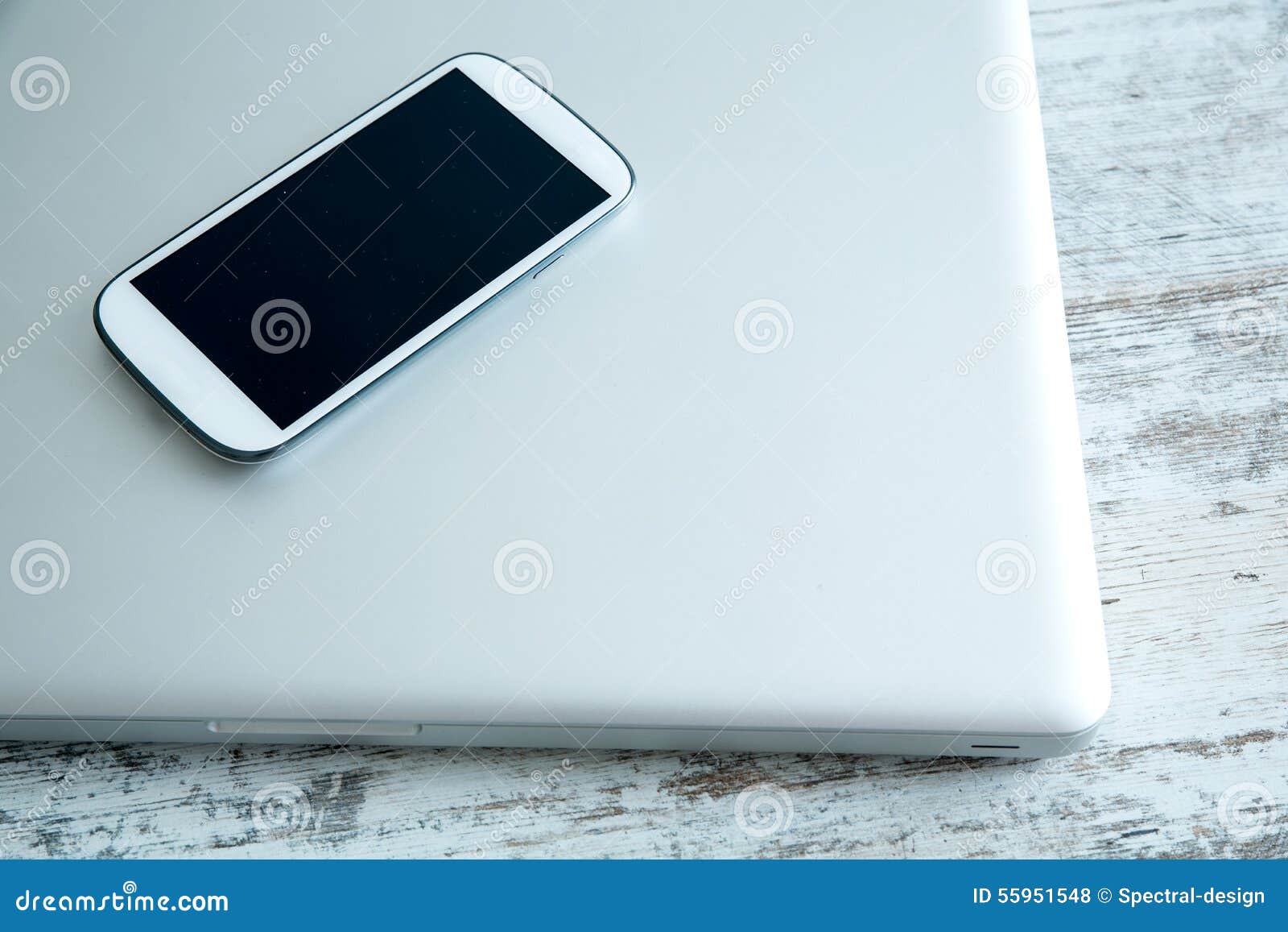 Smartphone and a Laptop Computer Stock Photo - Image of concept ...