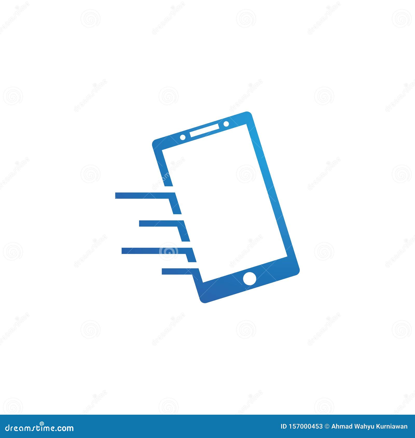 Smartphone logo stock vector. Illustration of screen - 157000453