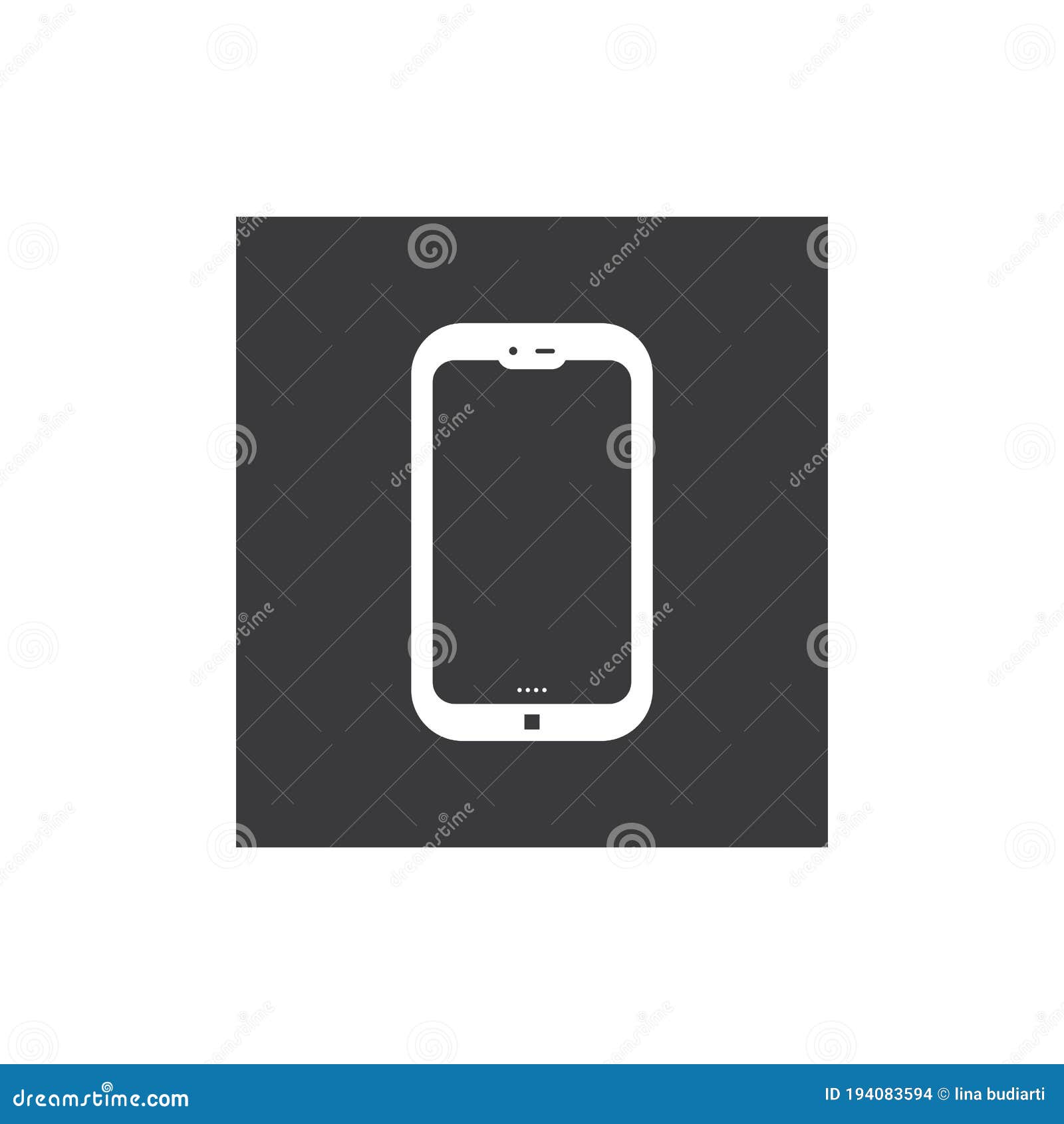 Smartphone logo stock vector. Illustration of technology - 194083594