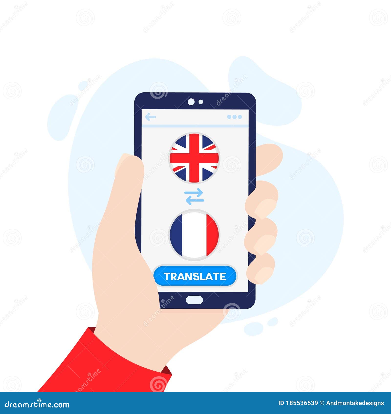 Mobile Application for Translating Foreign Languages. Online Dictionary ...