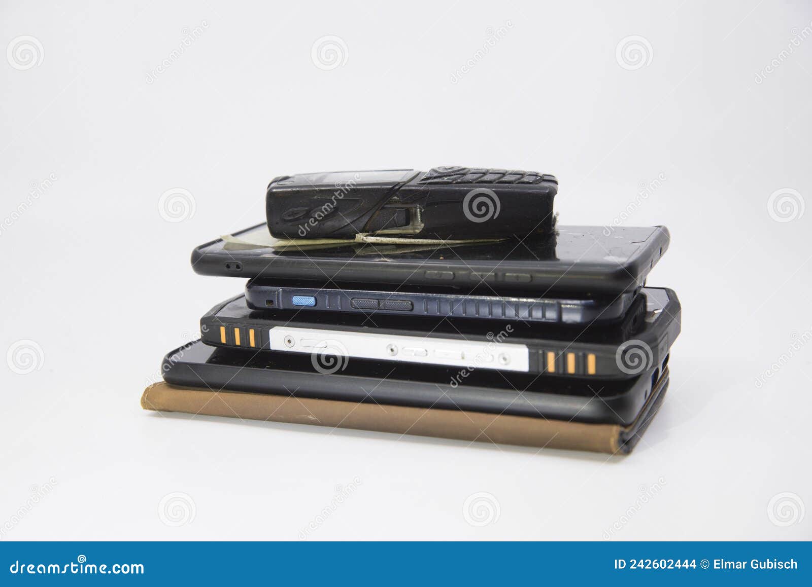 Smartphone, a Mobile Communication Device Stock Photo - Image of ...