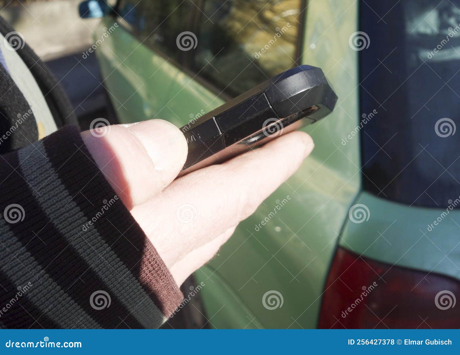 Smartphone, a Mobile Communication Device Stock Photo - Image of node ...