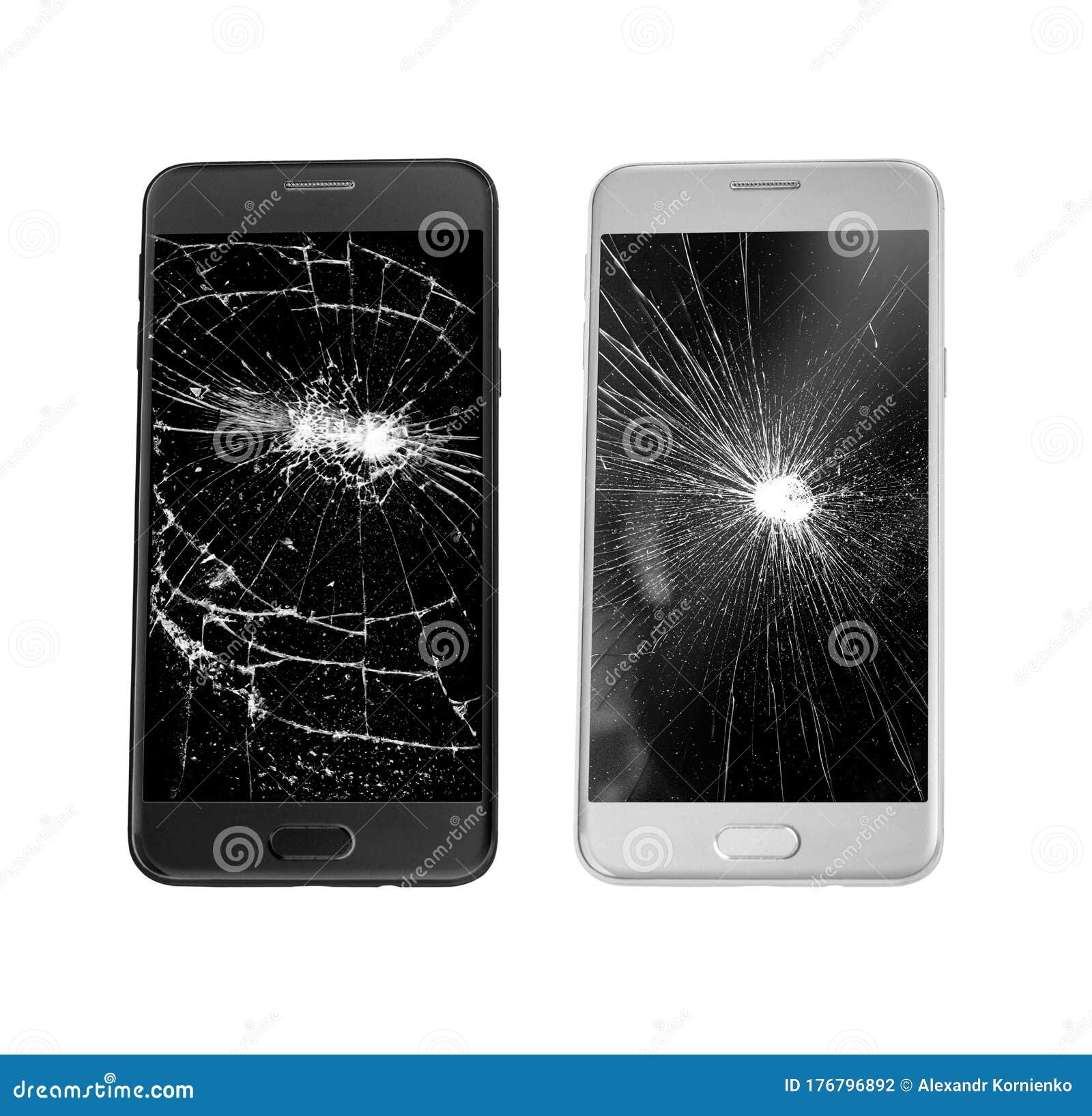 Smartphone, Mobile Phone Isolated Stock Photo - Image of concept, path ...