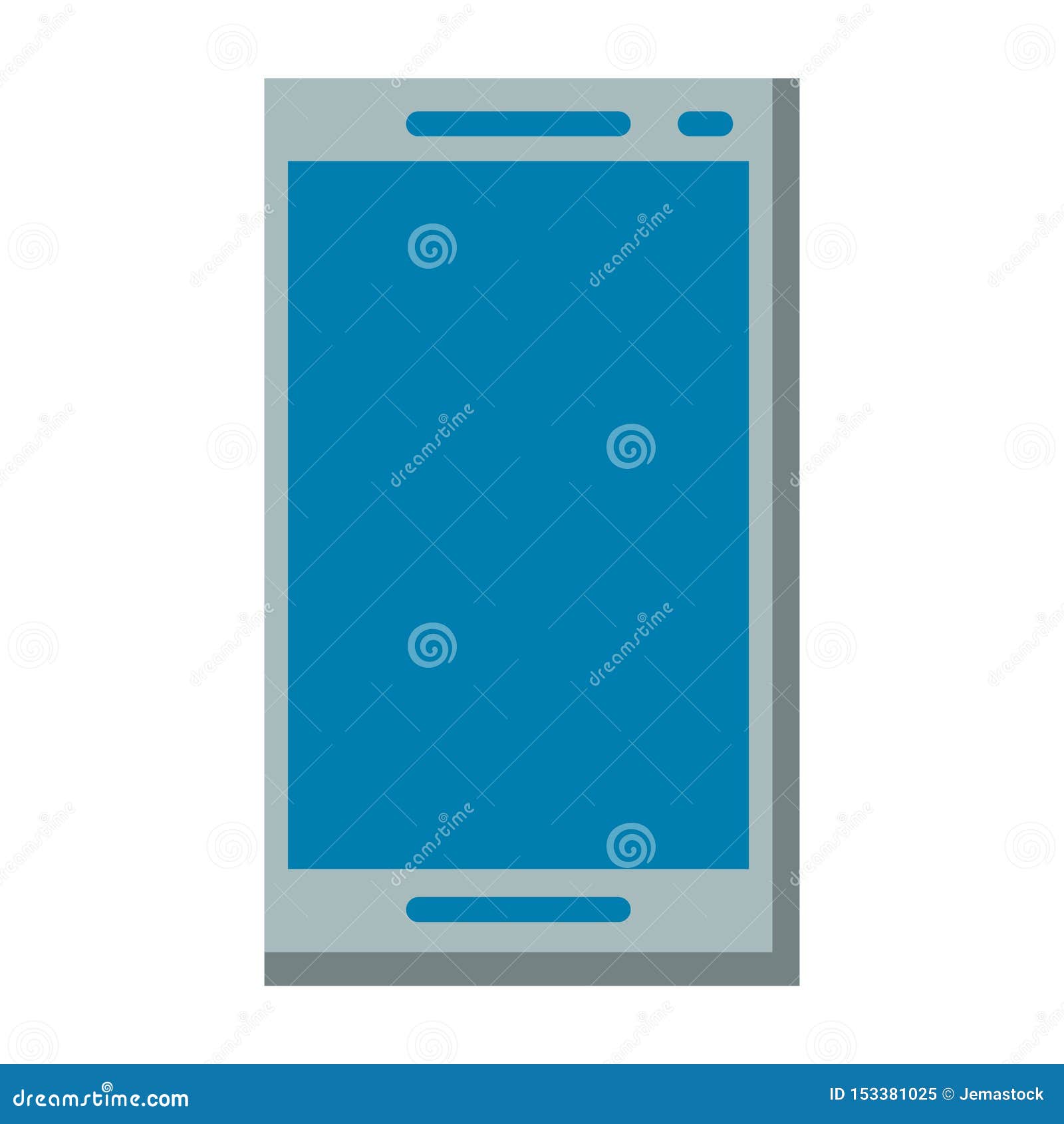 Smartphone Mobile Technology Device Cartoon Stock Vector - Illustration ...