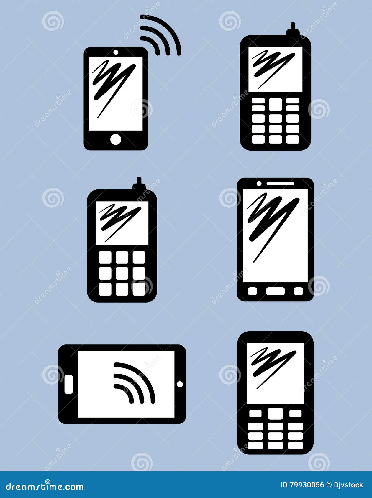 Smartphone Mobile Technology Stock Vector - Illustration of smartphone ...