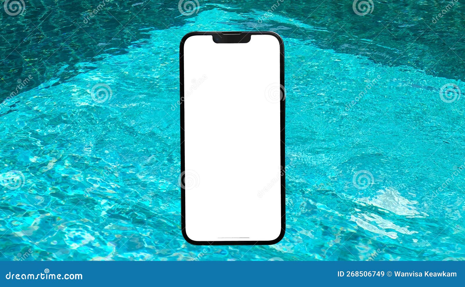 Mobile Phone Screen Template Stock Image - Image of development ...