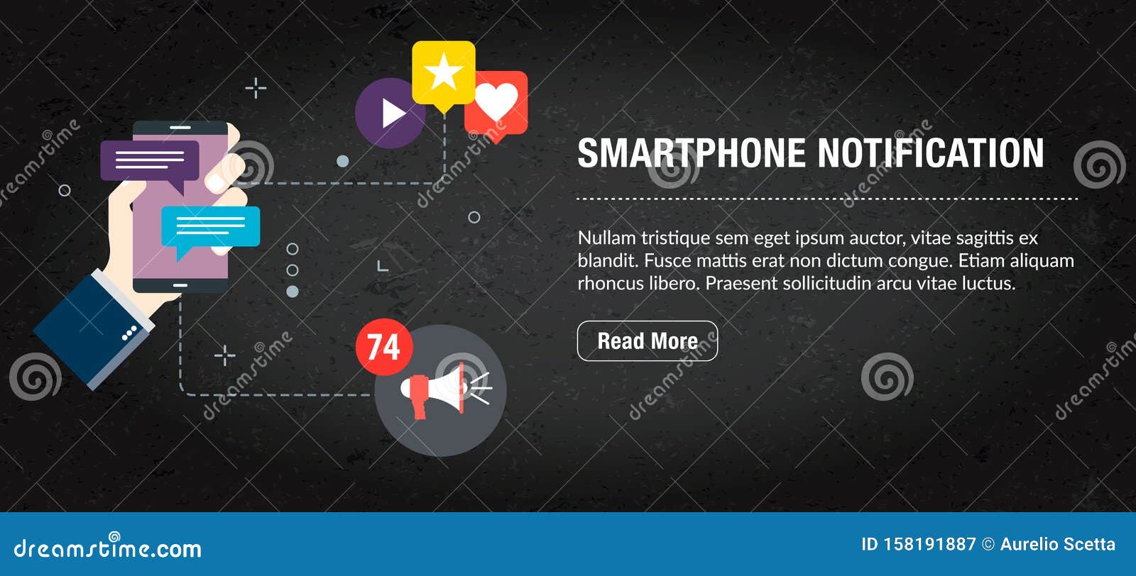 Smartphone Notification Icons. Mobile Icons UI, UX Design. Status Bar ...