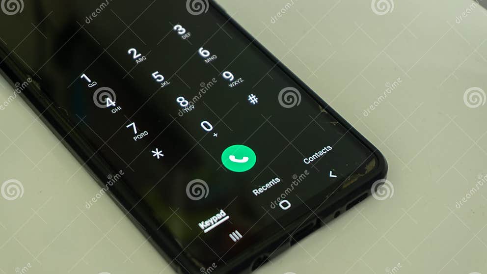 Smartphone number pad stock image. Image of internet - 254945609