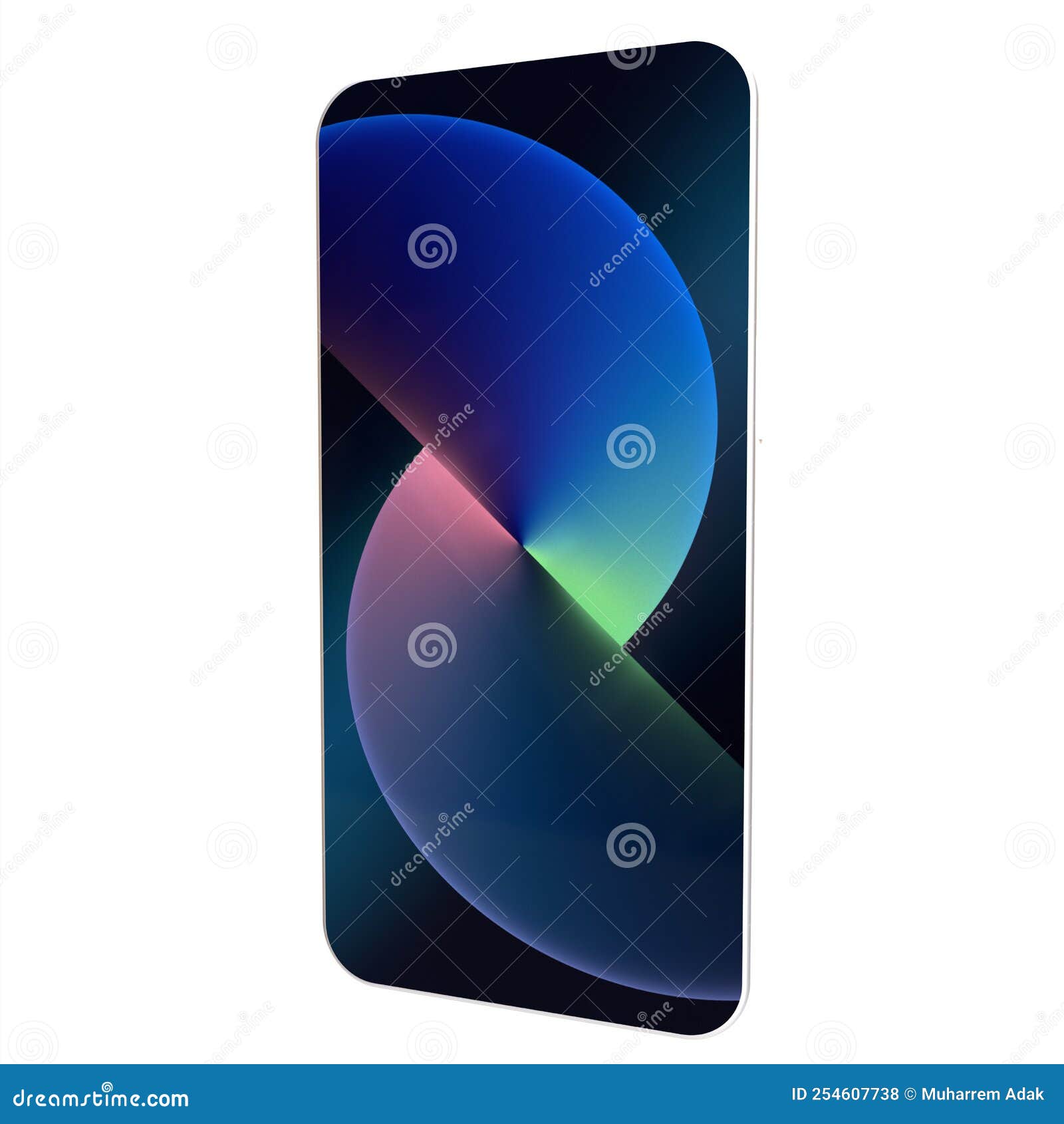 Smartphone Object 3d Modelling Stock Illustration - Illustration of ...