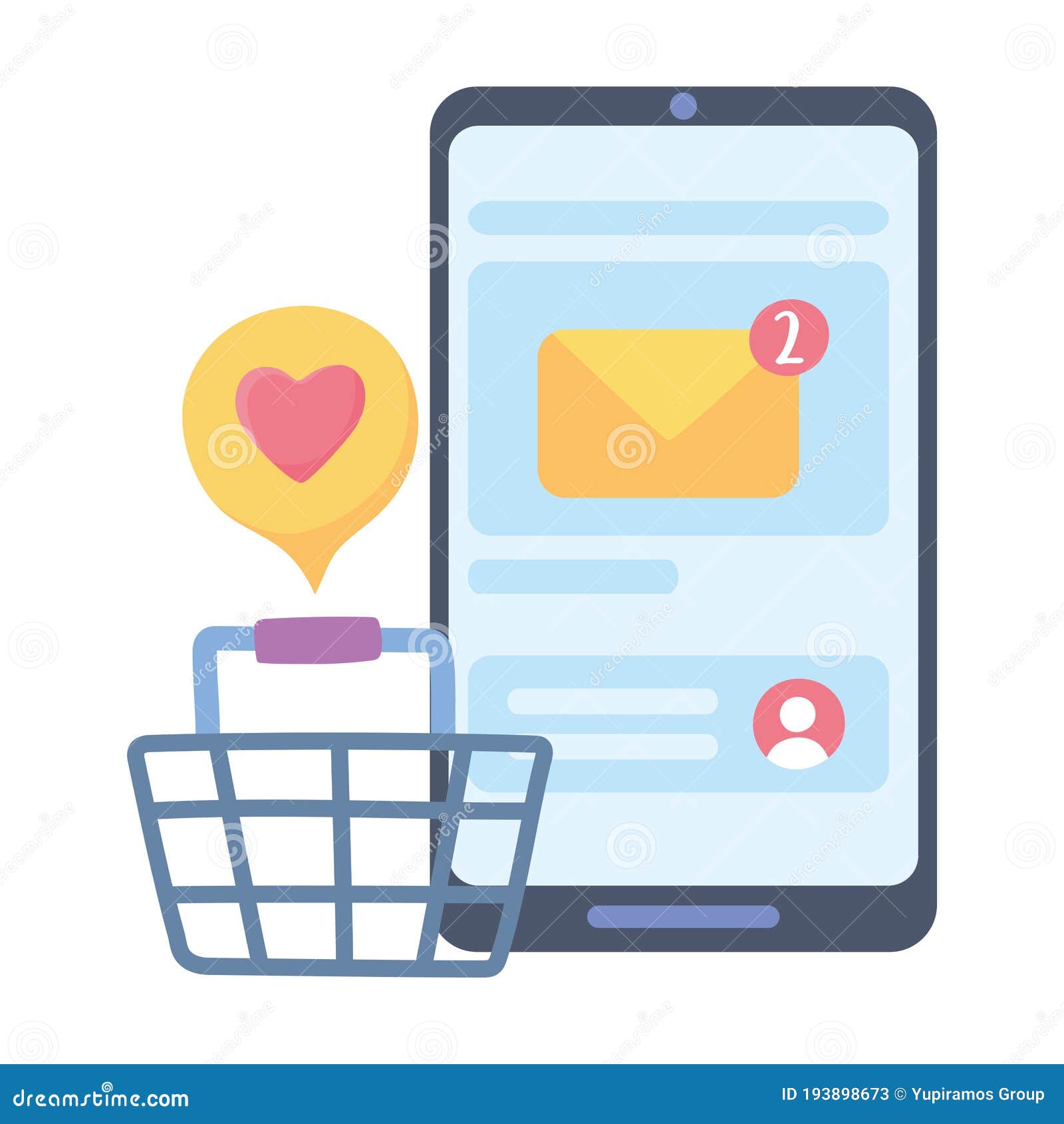 Smartphone Online Shopping Email Social Network Communication and ...