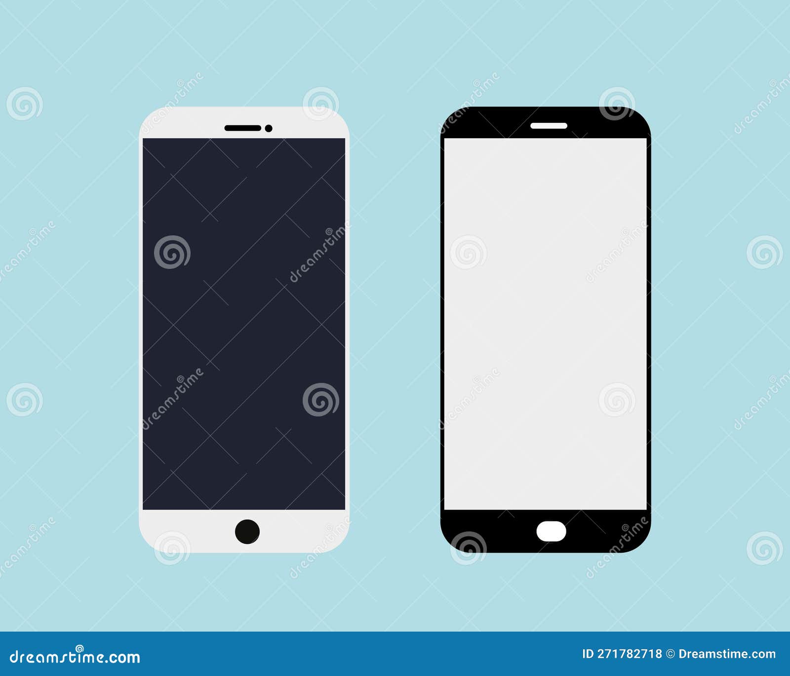 Modern Android Robot Character Artificial Intelligence Isolated On ... Modern Android Robot Character Artificial Intelligence Isolated On ...