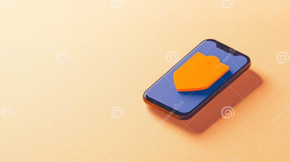 Smartphone Payment App Interface Displaying Digital Security Features ...