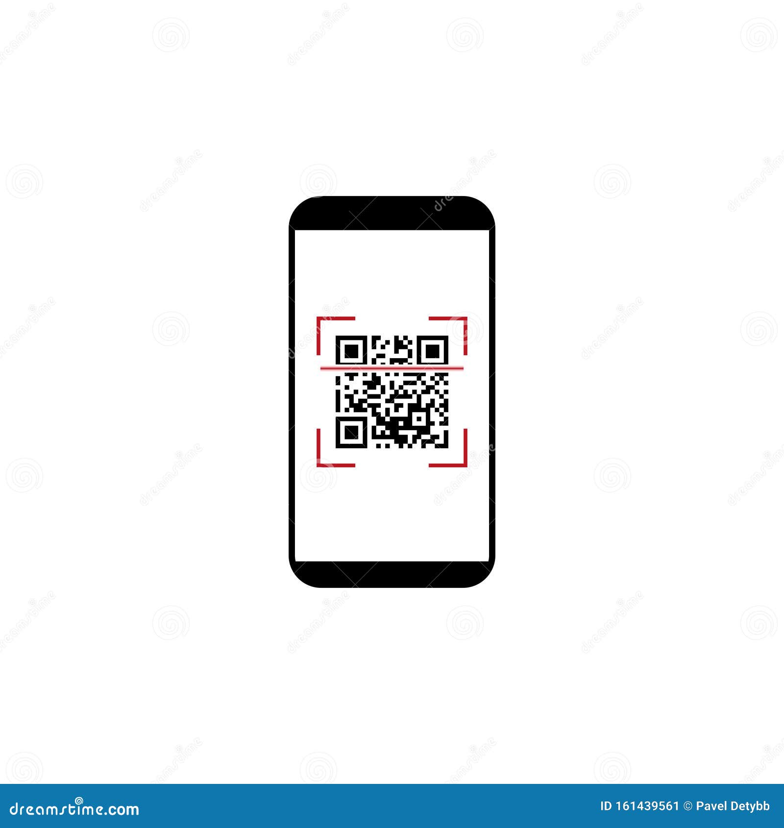 Smartphone, QR Code Icon. Vector Illustration, Flat Design Stock ... Smartphone, QR Code Icon. Vector Illustration, Flat Design Stock ...