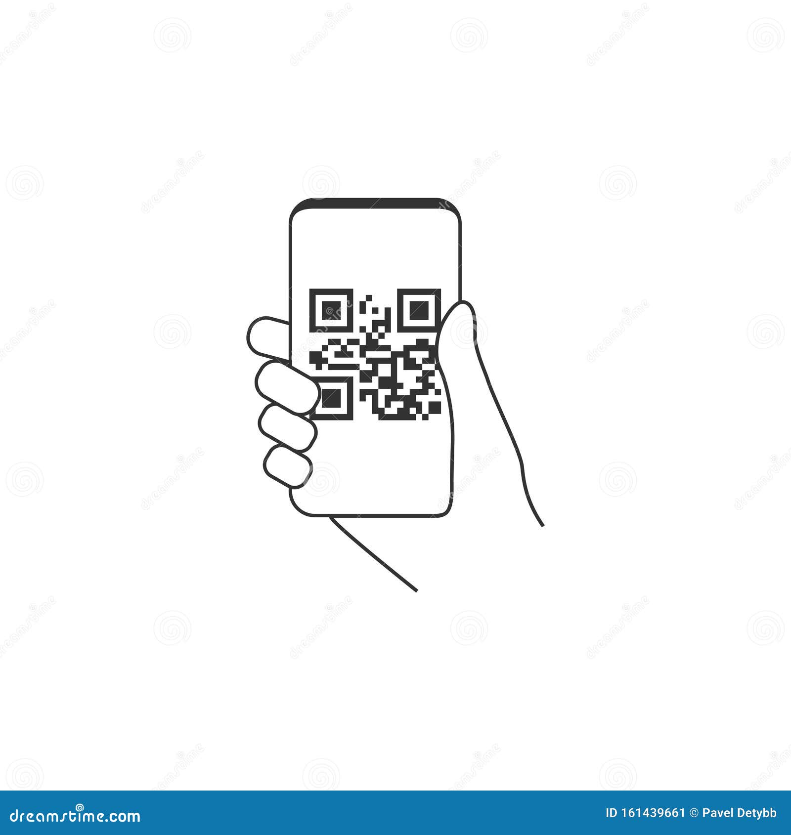 Smartphone, QR Code Icon. Vector Illustration, Flat Design Stock ... Smartphone, QR Code Icon. Vector Illustration, Flat Design Stock ...