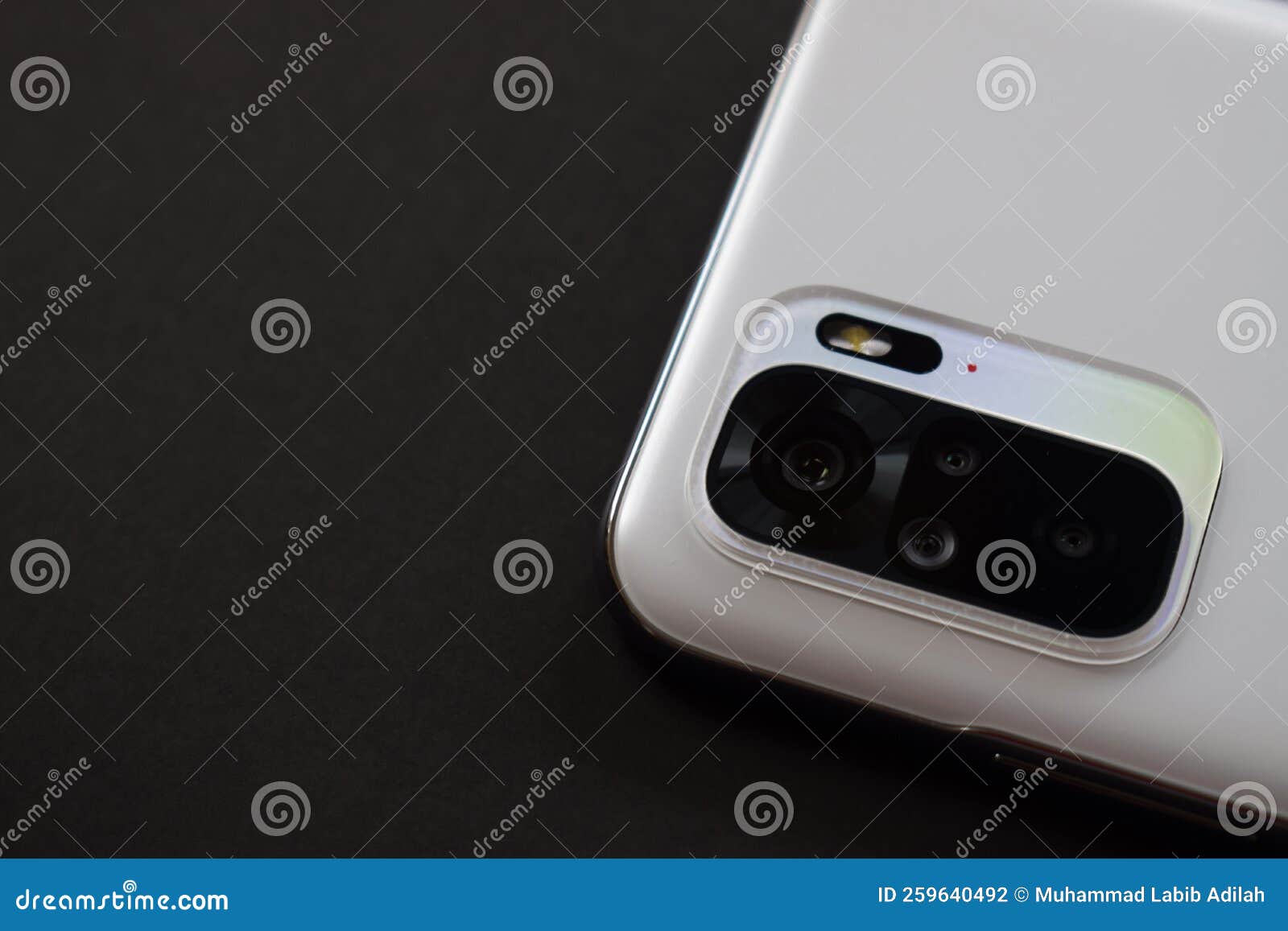 Smartphone Quad Camera Module Stock Photo - Image of closeup, mobile ...