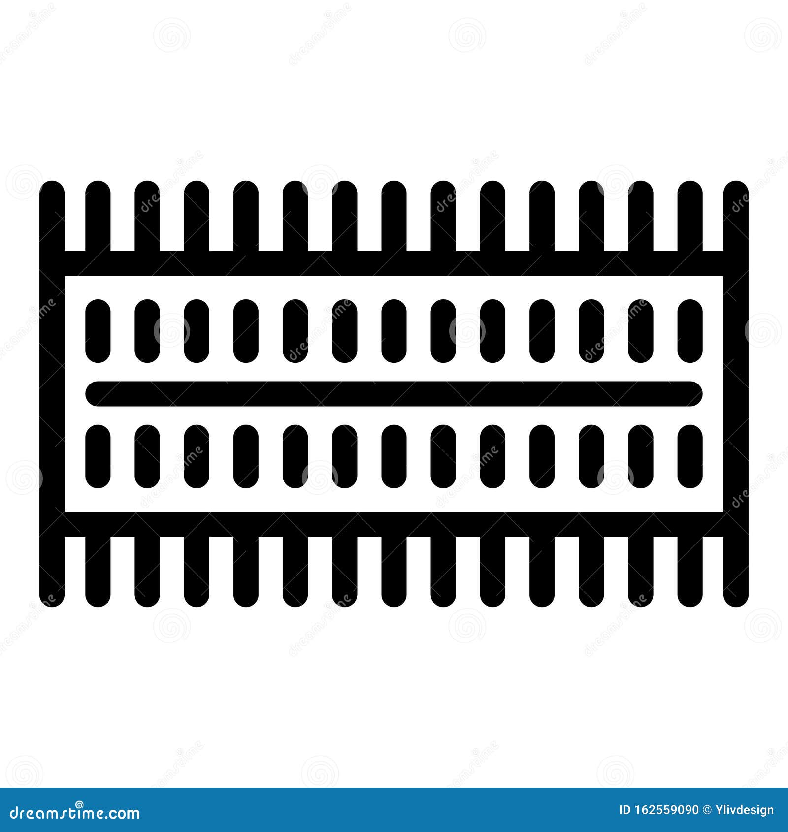 Smartphone Ram Memory Icon, Outline Style Stock Vector - Illustration ...