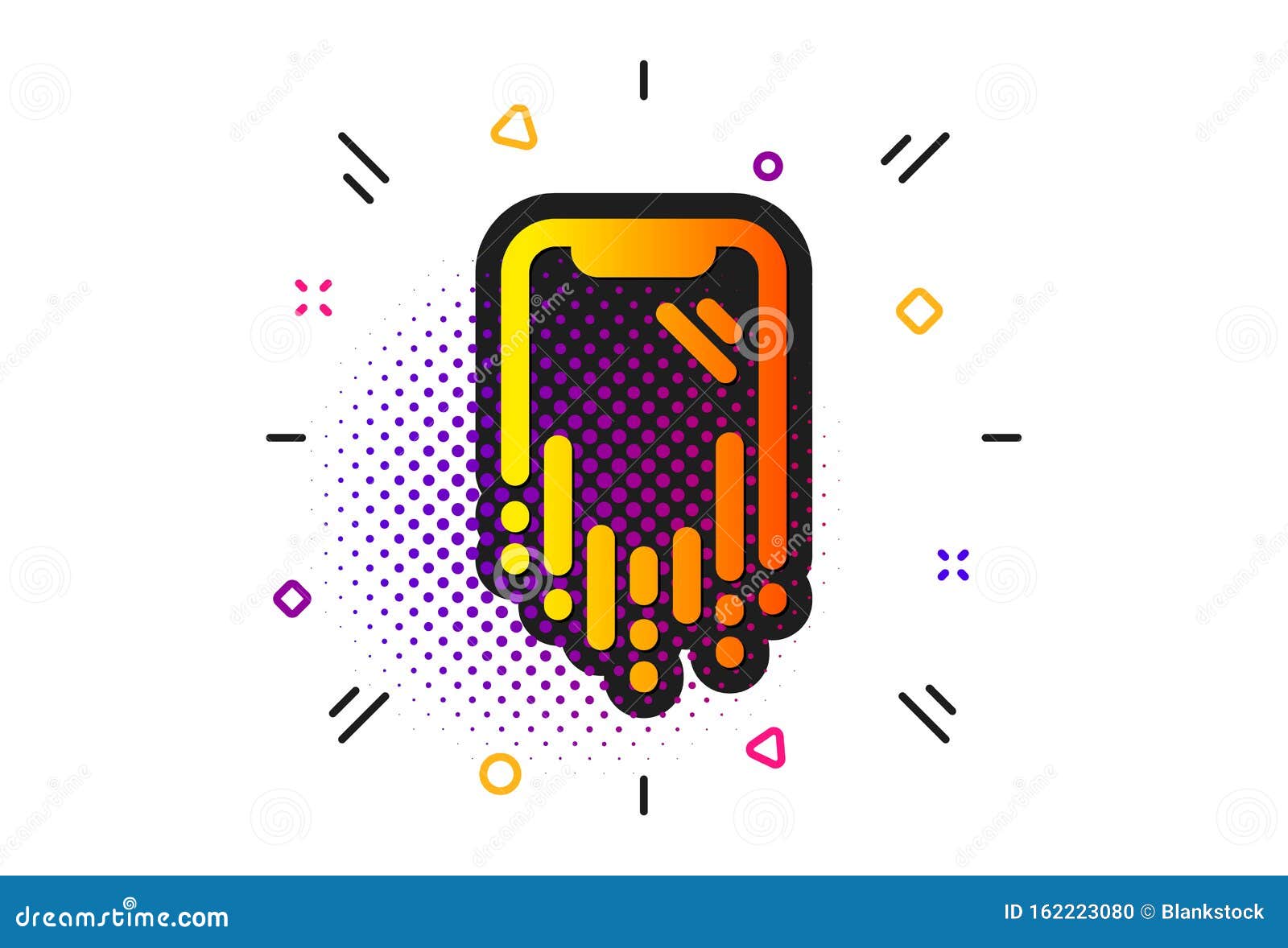 Smartphone Recovery Icon. Phone Backup Sign. Mobile Device. Vector ...