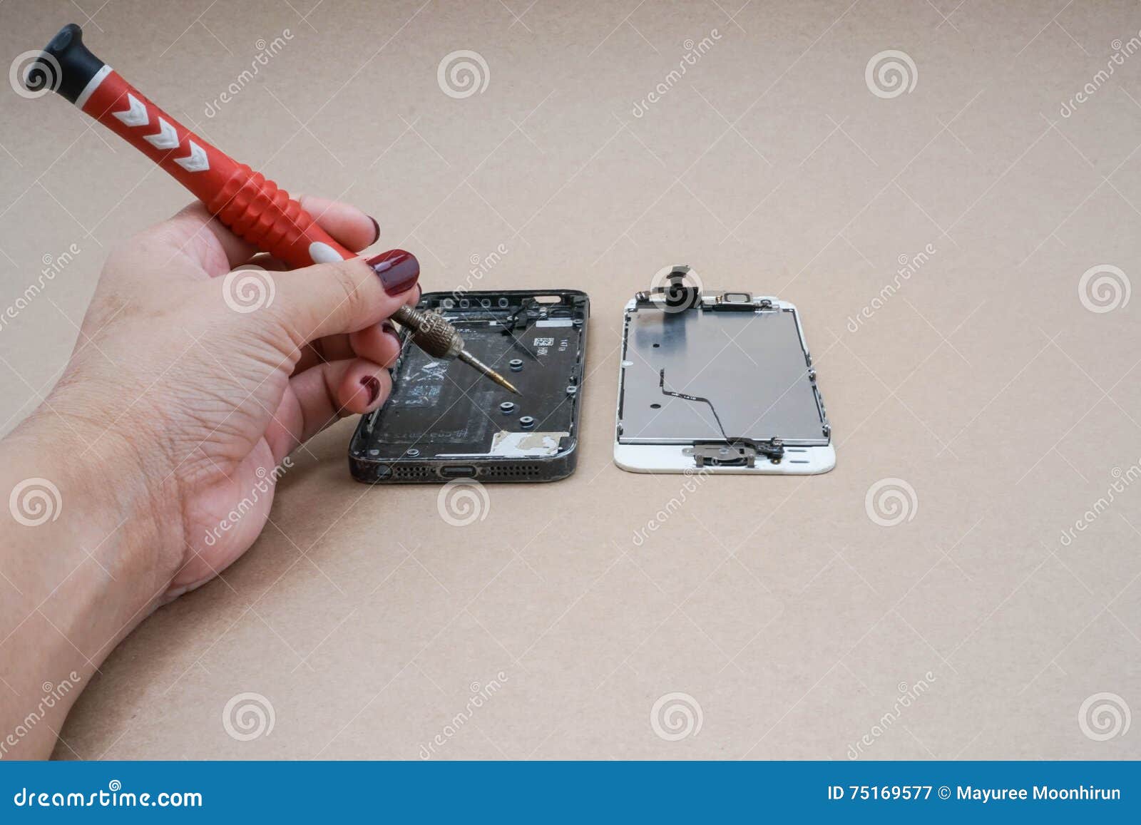 Smartphone repair stock image. Image of device, equipment - 75169577