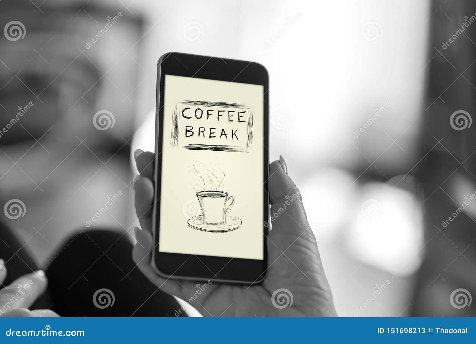 Coffee Break Brings Physical And Mental Wellbeing. Brief Coffee Break ...