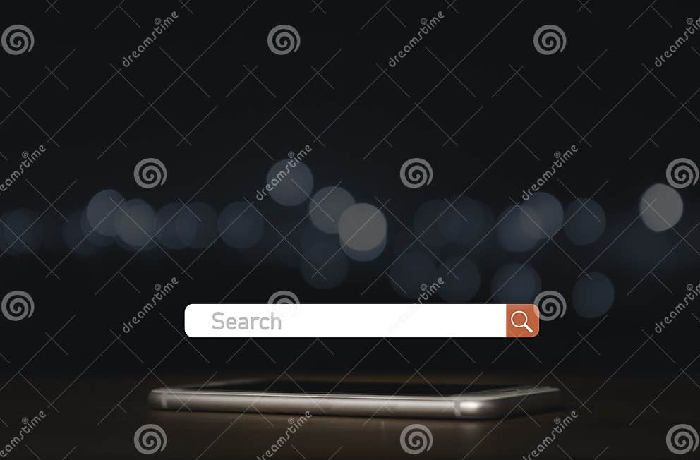 Smartphone with Search Engine Browser for Finding and Input Keywords ...