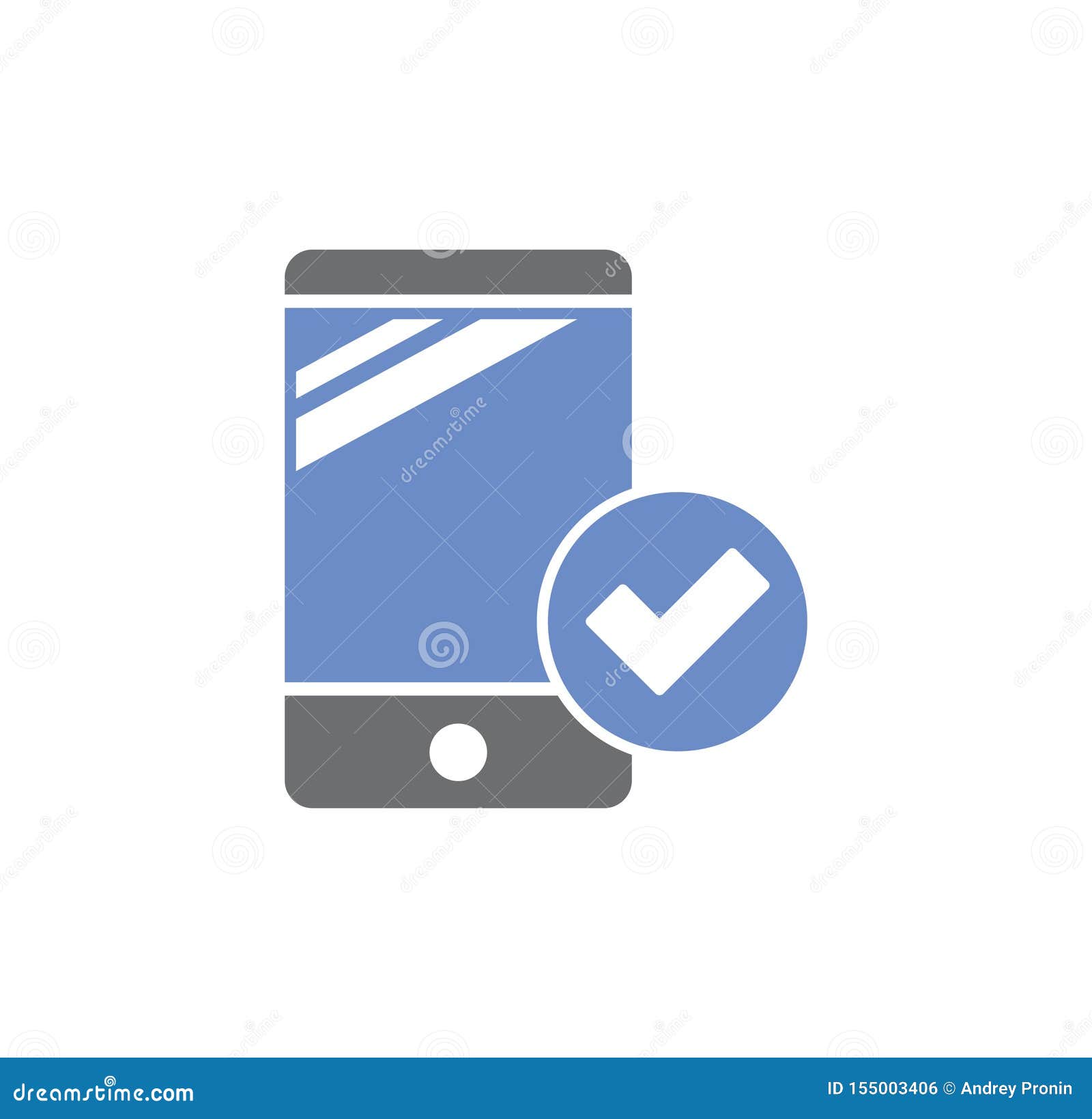 Smartphone Service Related Icon on Background for Graphic and Web ...