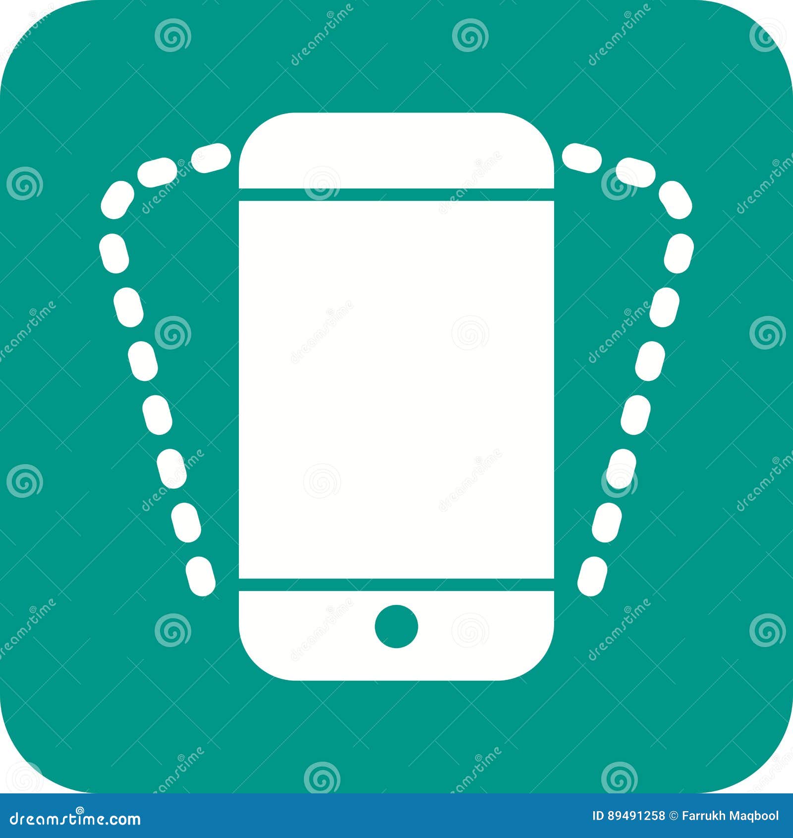 Smartphone Shake stock vector. Illustration of display - 89491258