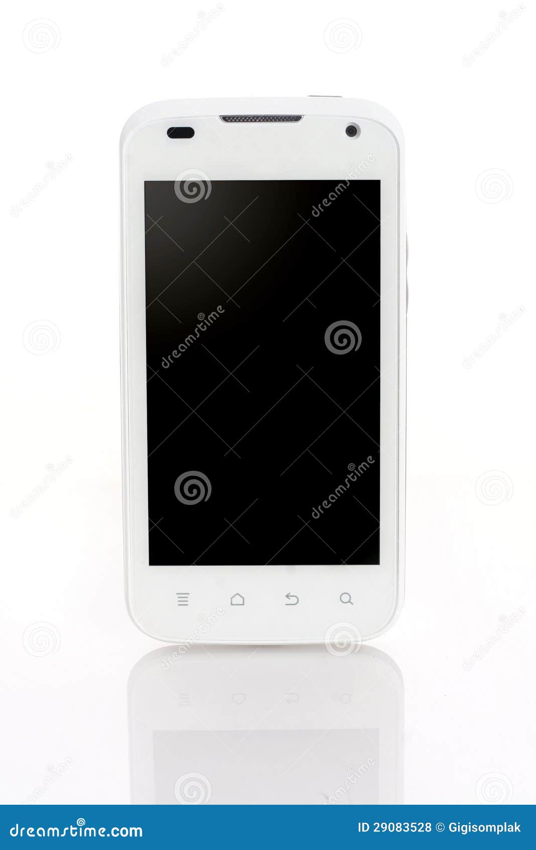 Smartphone. Smartphone Bianco Fotografia Stock - Immagine di mobile ...
