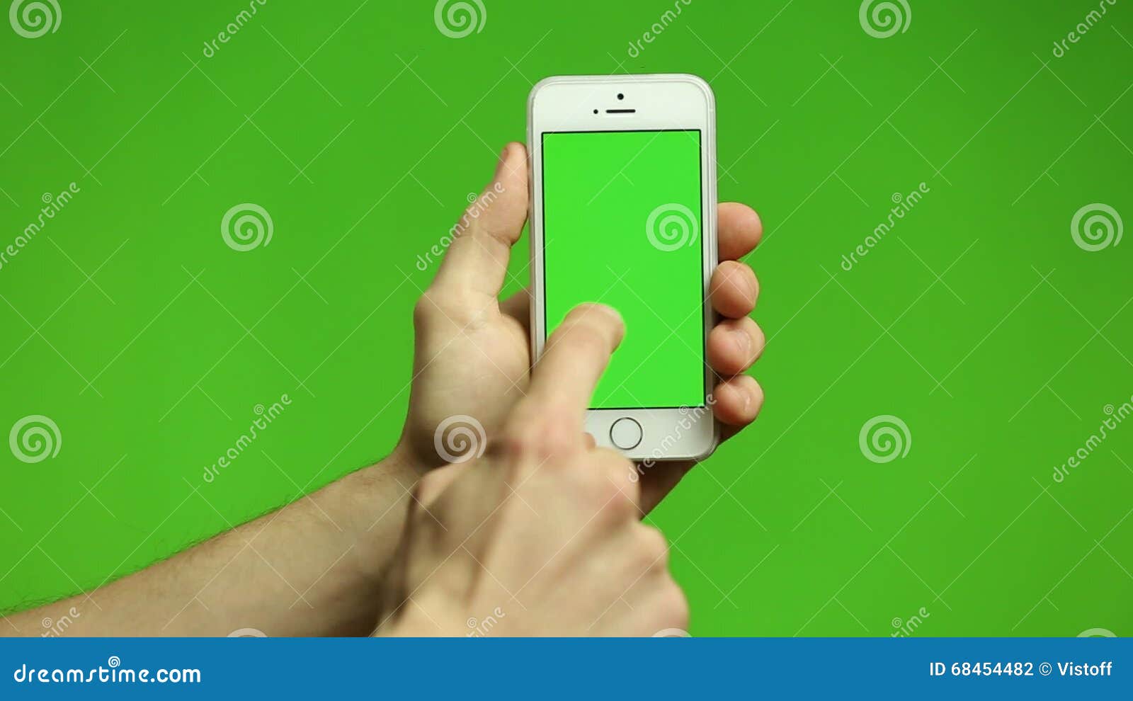 Smartphone Touchscreen Tap and Swipe Hand Gestures Stock Footage ...