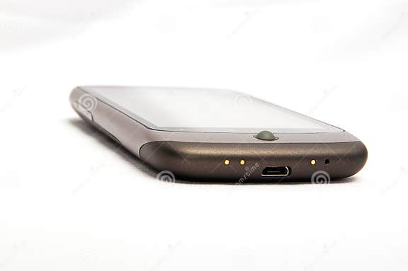 Smartphone with trackball stock photo. Image of grey - 14230918