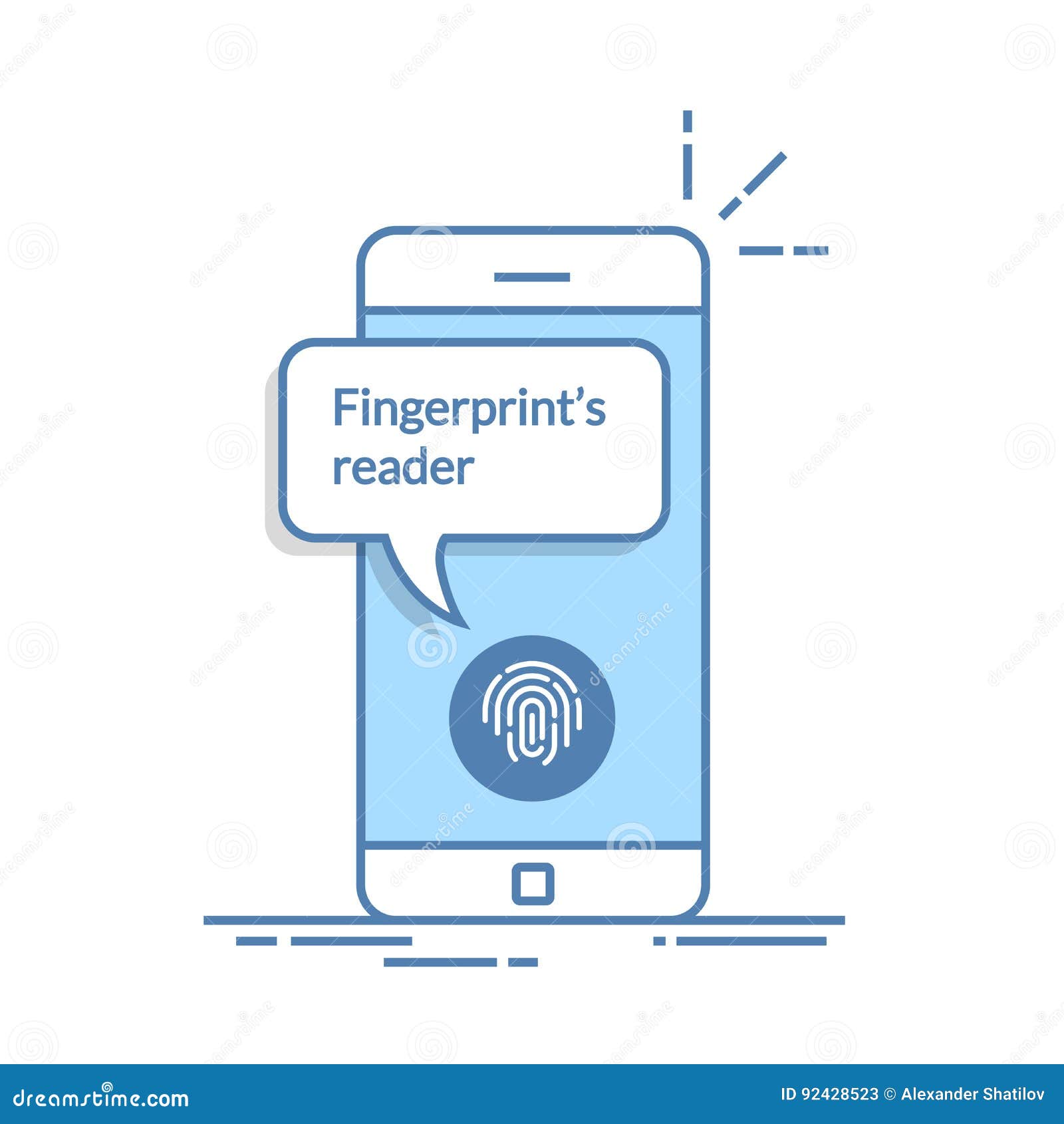 Smartphone Unlocked with Fingerprint Button, Mobile Phone Security ... Smartphone Unlocked with Fingerprint Button, Mobile Phone Security ...