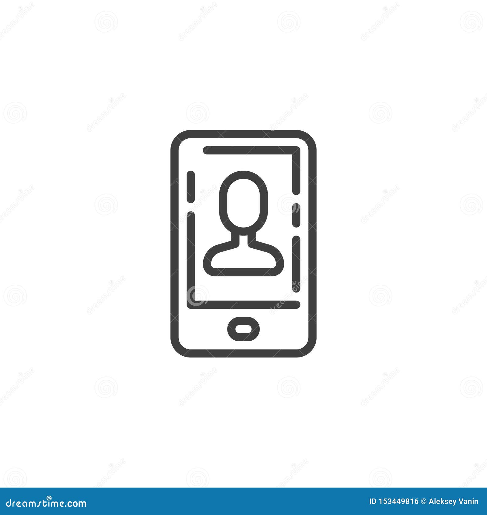 Smartphone App User Mainpage Homepage Personal Account Authorization 3d ...