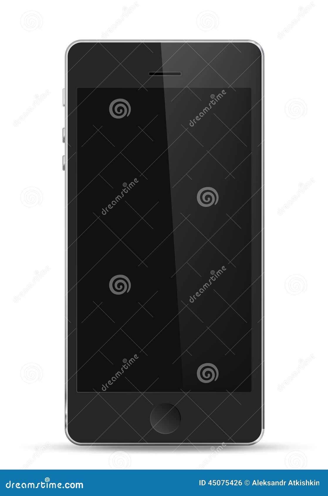 SmartPhone Vector stock vector. Illustration of cellphone - 45075426