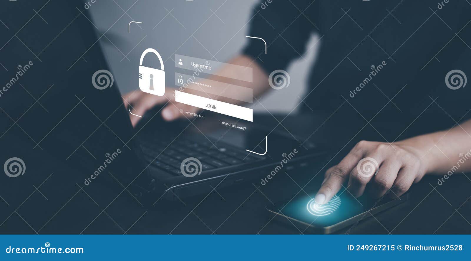 Smartphone with Virtual Global with Cyber Security, Login, User ...