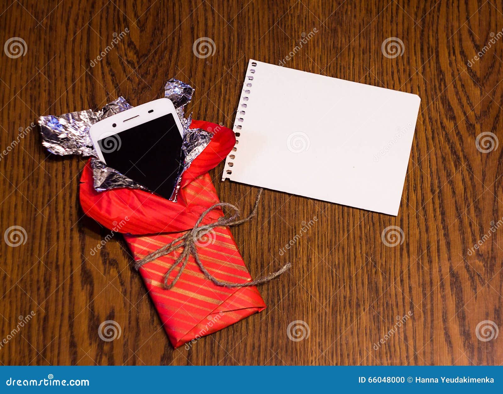 Smartphones in Gift Package Stock Photo - Image of clean, white: 66048000