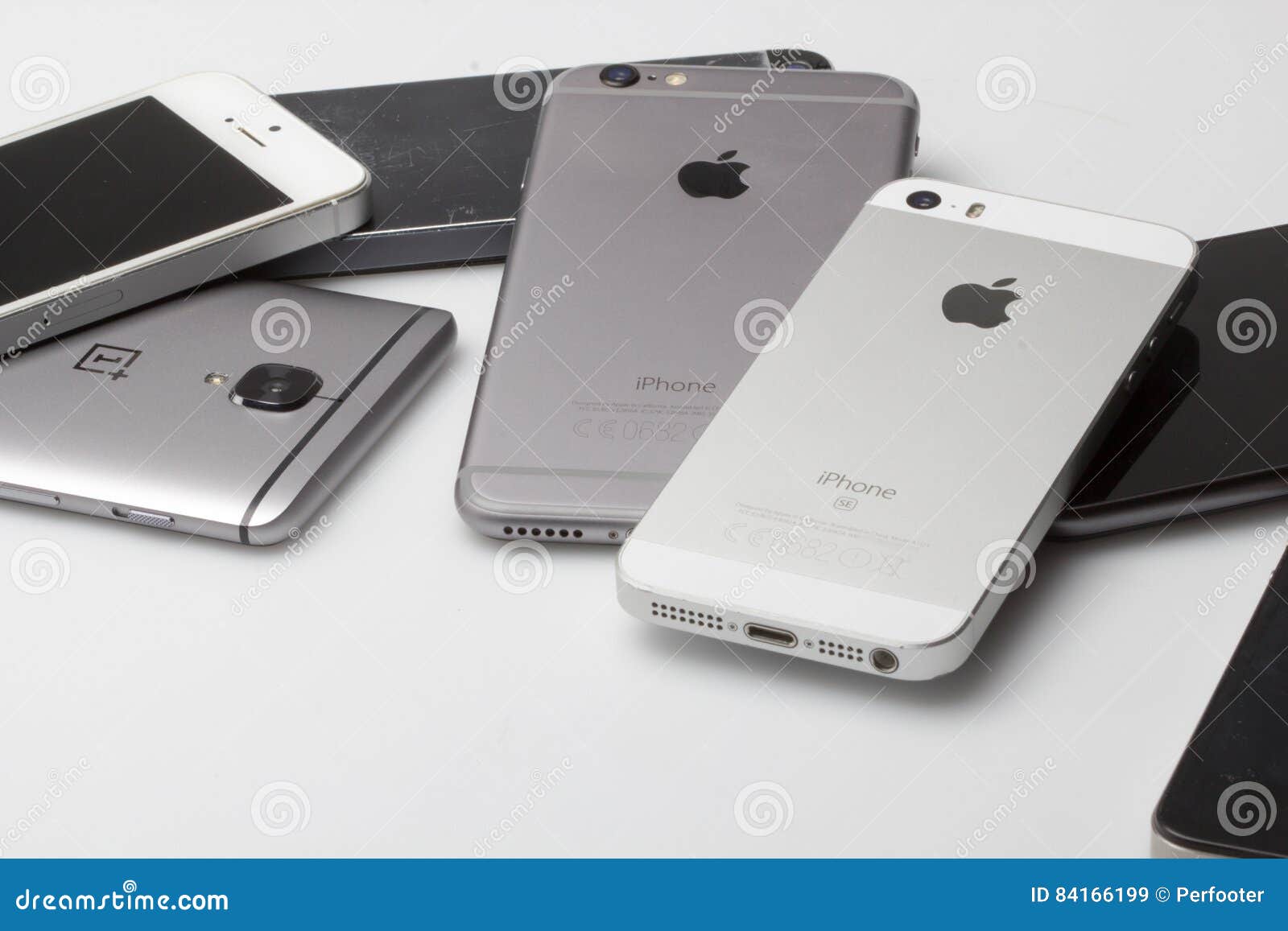 Smartphones are Piled Up Together, Editorial Stock Image - Image of ...