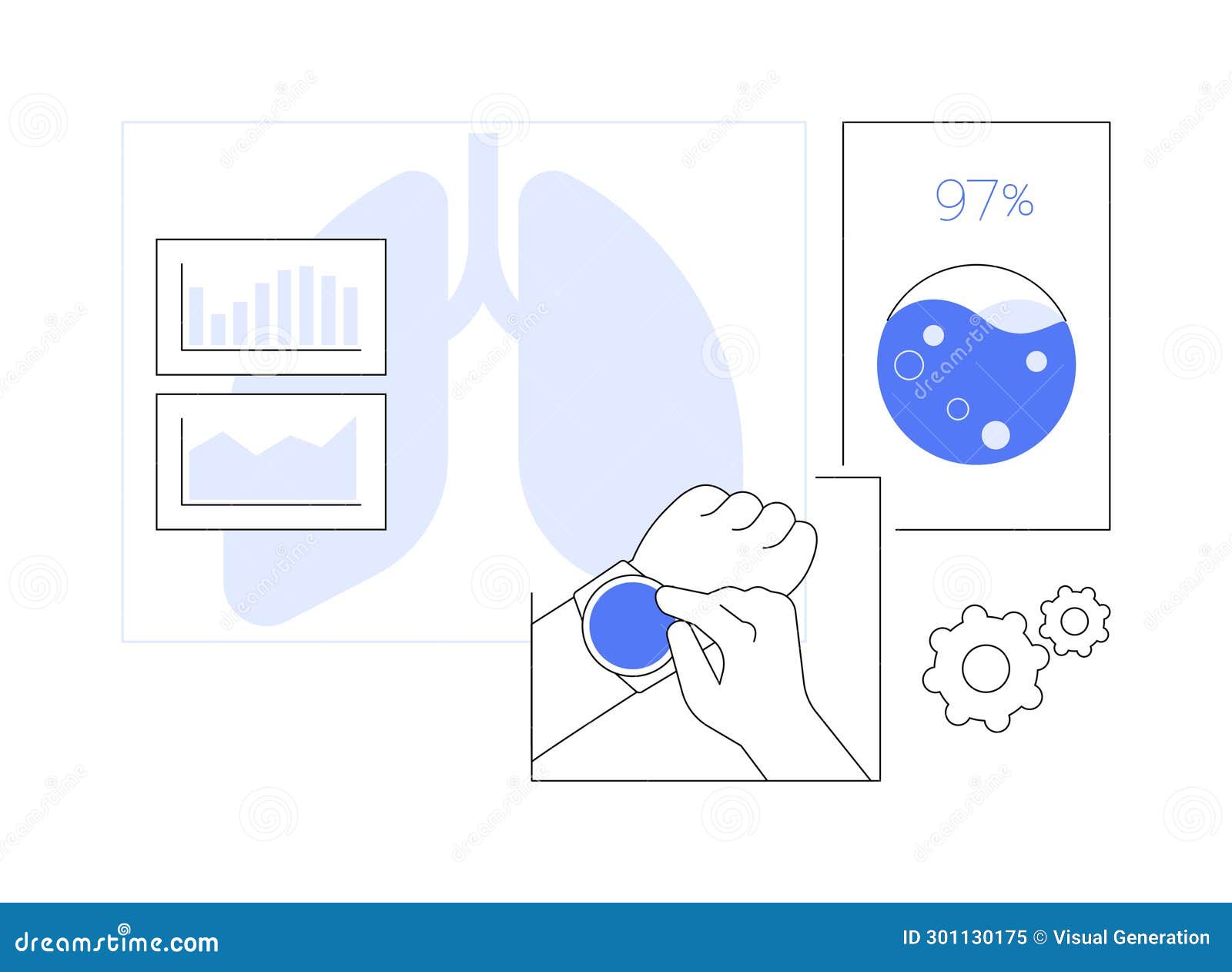 Blood Oxygen Level. Fingertip Pulse Oximeter Display Illustration ... Blood Oxygen Level. Fingertip Pulse Oximeter Display Illustration ...