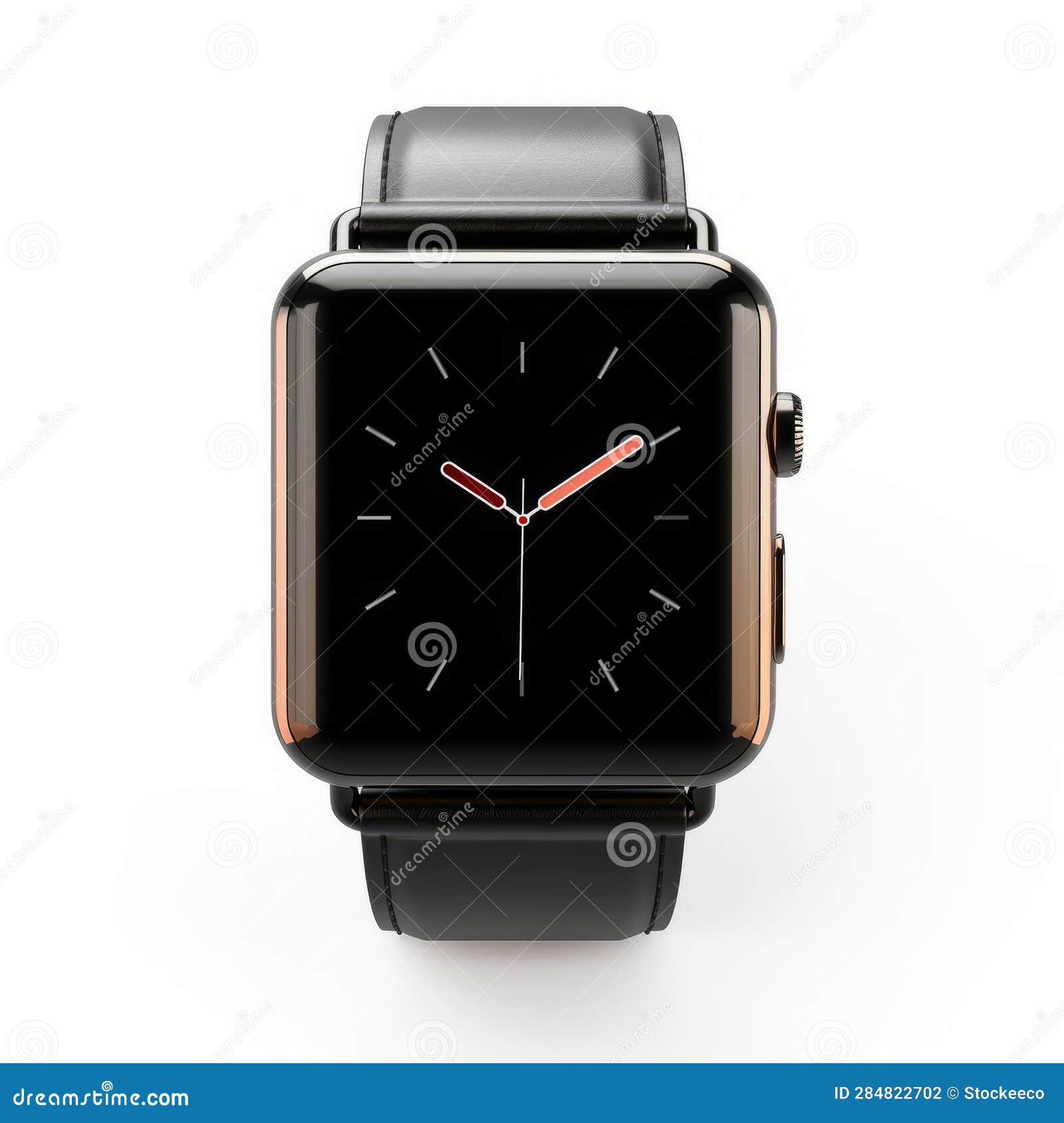 Smartwatch Isolated with Clipping Path Stock Illustration ...