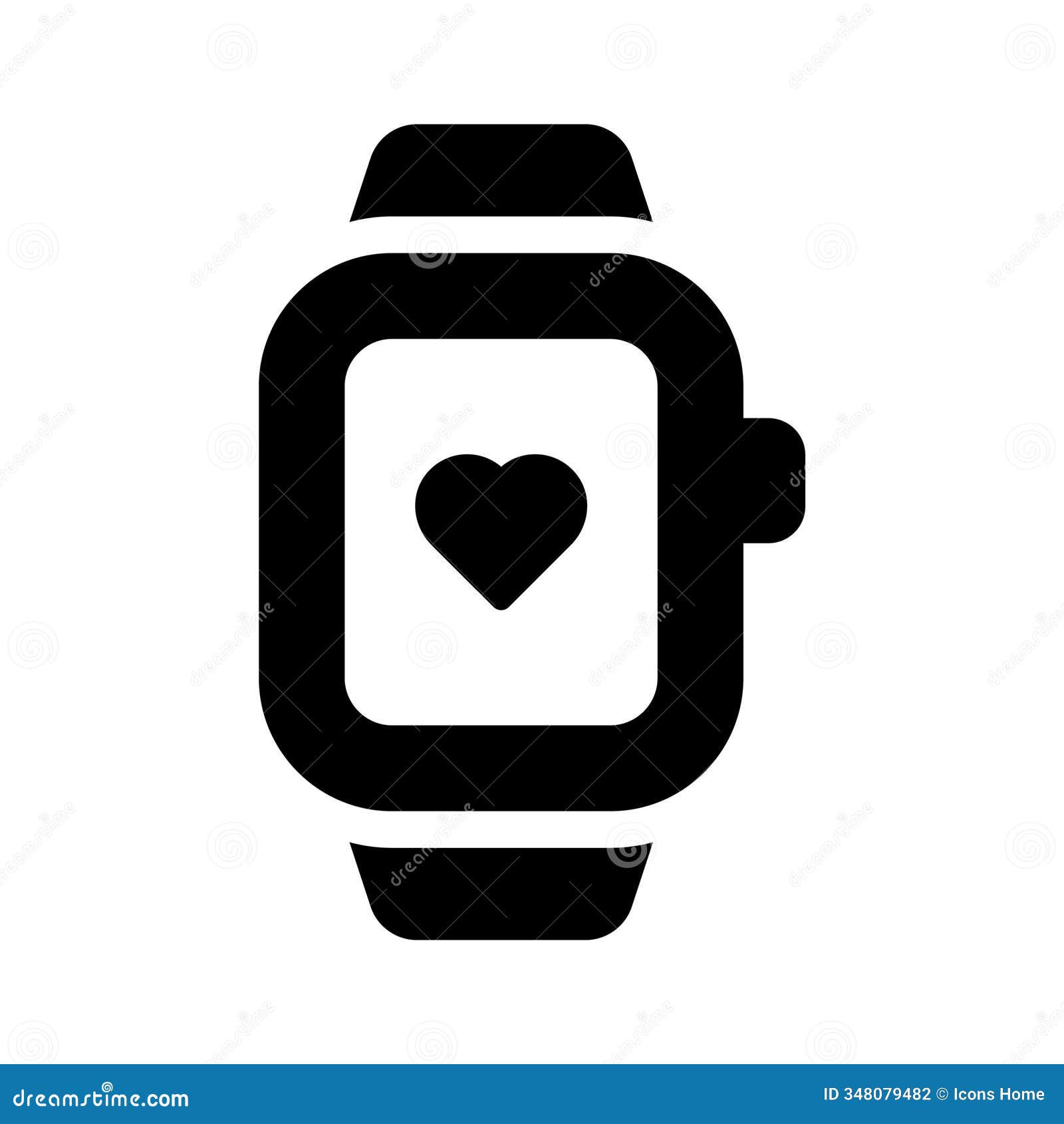 A Smartwatch Symbolizing Wearable Tech or Time Tracking Stock ...